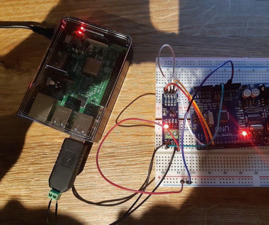 Rs485 Between Arduino And Raspberry Pi 7 Steps Instructables