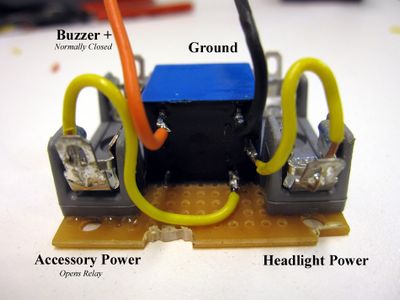 Buzzing Headlight Reminder : 5 Steps (with Pictures) - Instructables