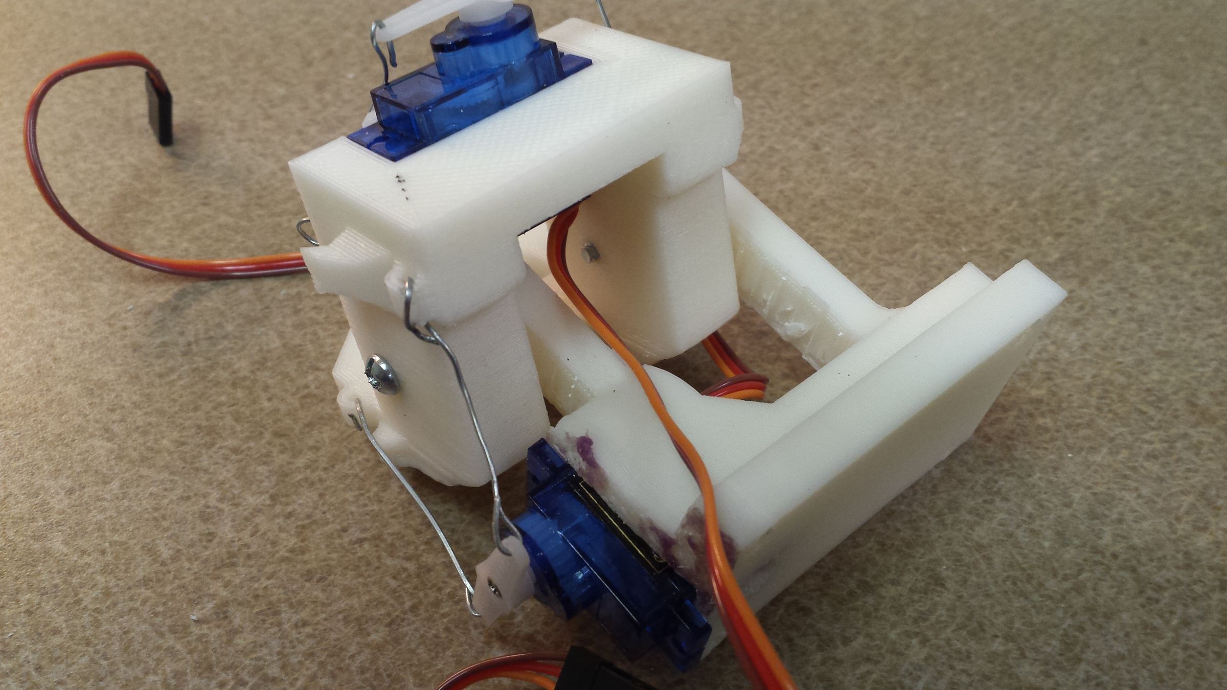 Modular Robotic Hand & Arm (With Extended Range of Motion) (3D Printed ...