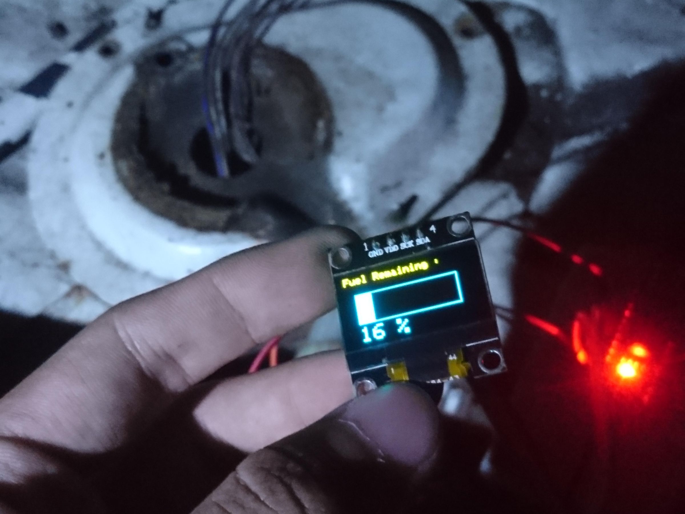 OLED Fuel Level Display Using Arduino : 5 Steps - Instructables