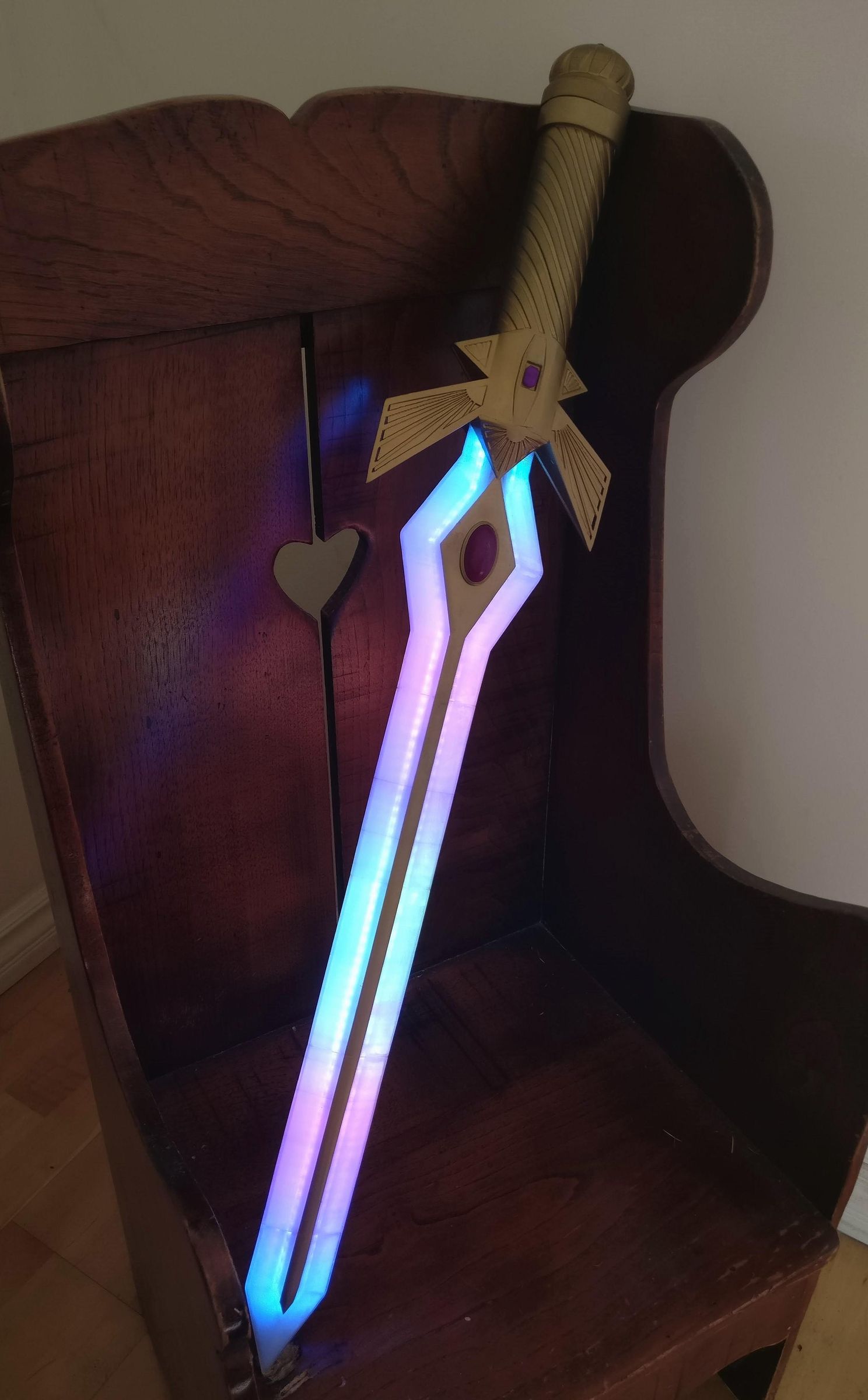 Neopixel RGB LED Sword Prop : 33 Steps (with Pictures) - Instructables