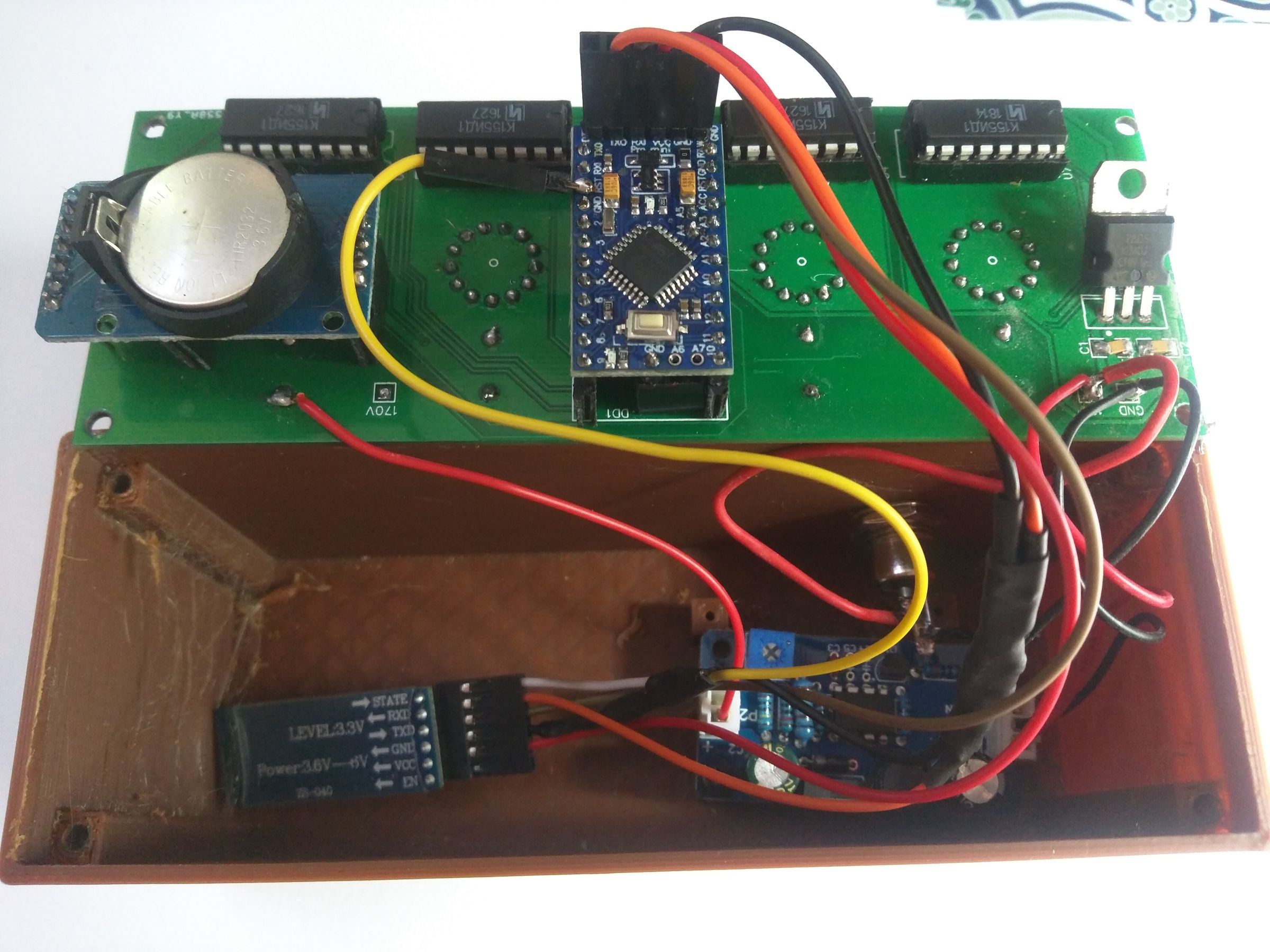 Make Your Own Retro Nixie Clock With an RTC! : 7 Steps (with Pictures ...