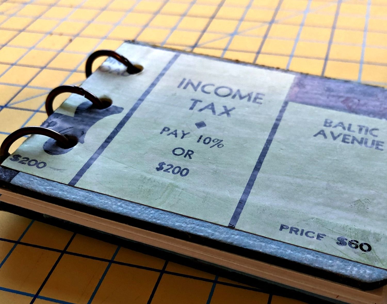 How to Make a Clipboard From a Monopoly Game : 4 Steps - Instructables