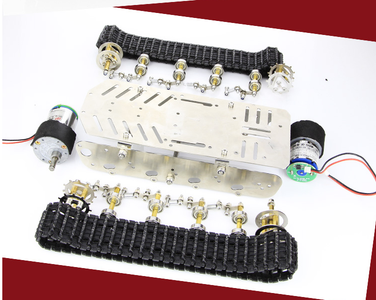 Stainless Steel Tank Track With Shock Absorber Damping Smart Robot ...