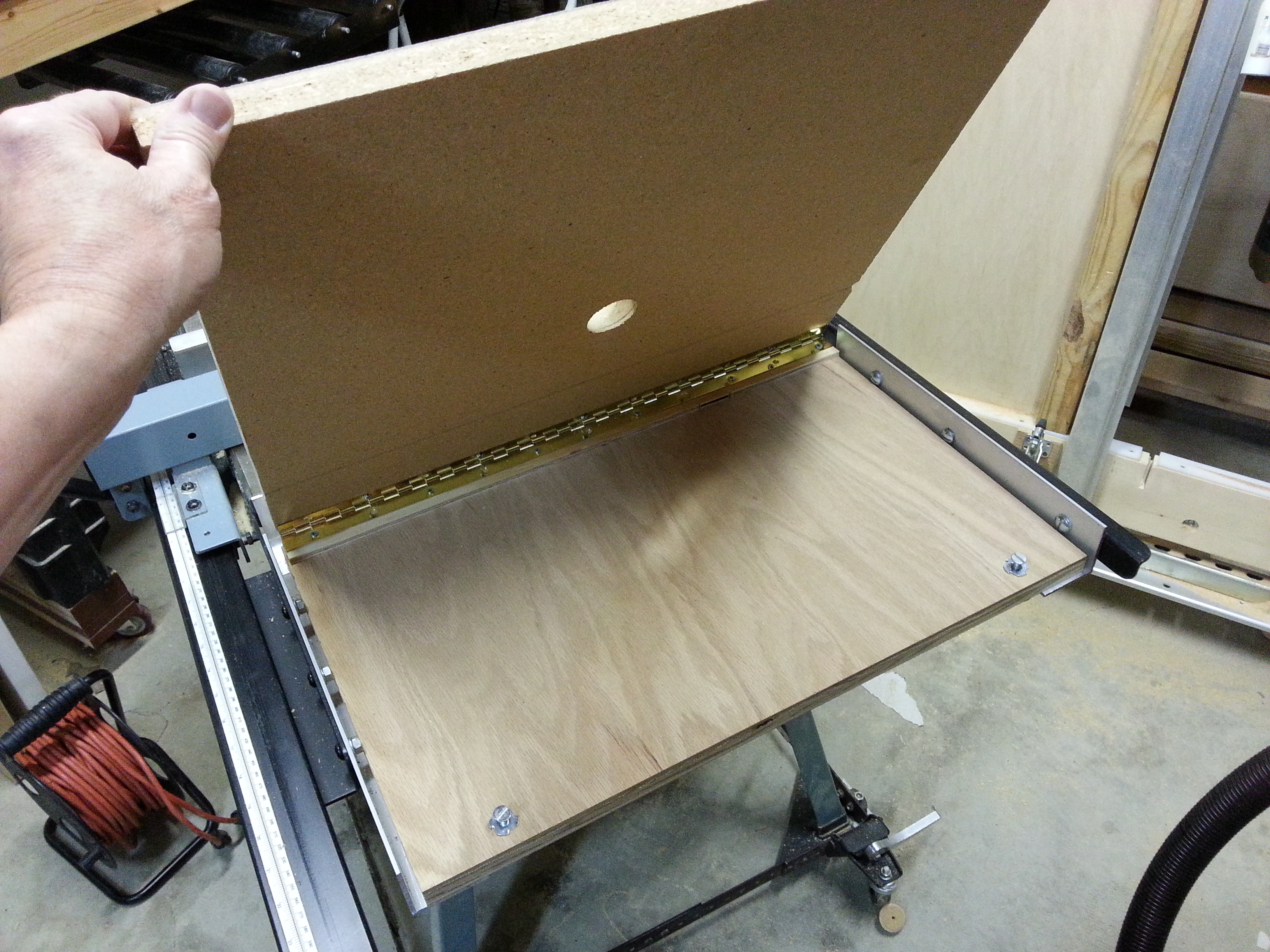 Add a Router Table With Dust Collector to Your Table Saw : 7 Steps ...