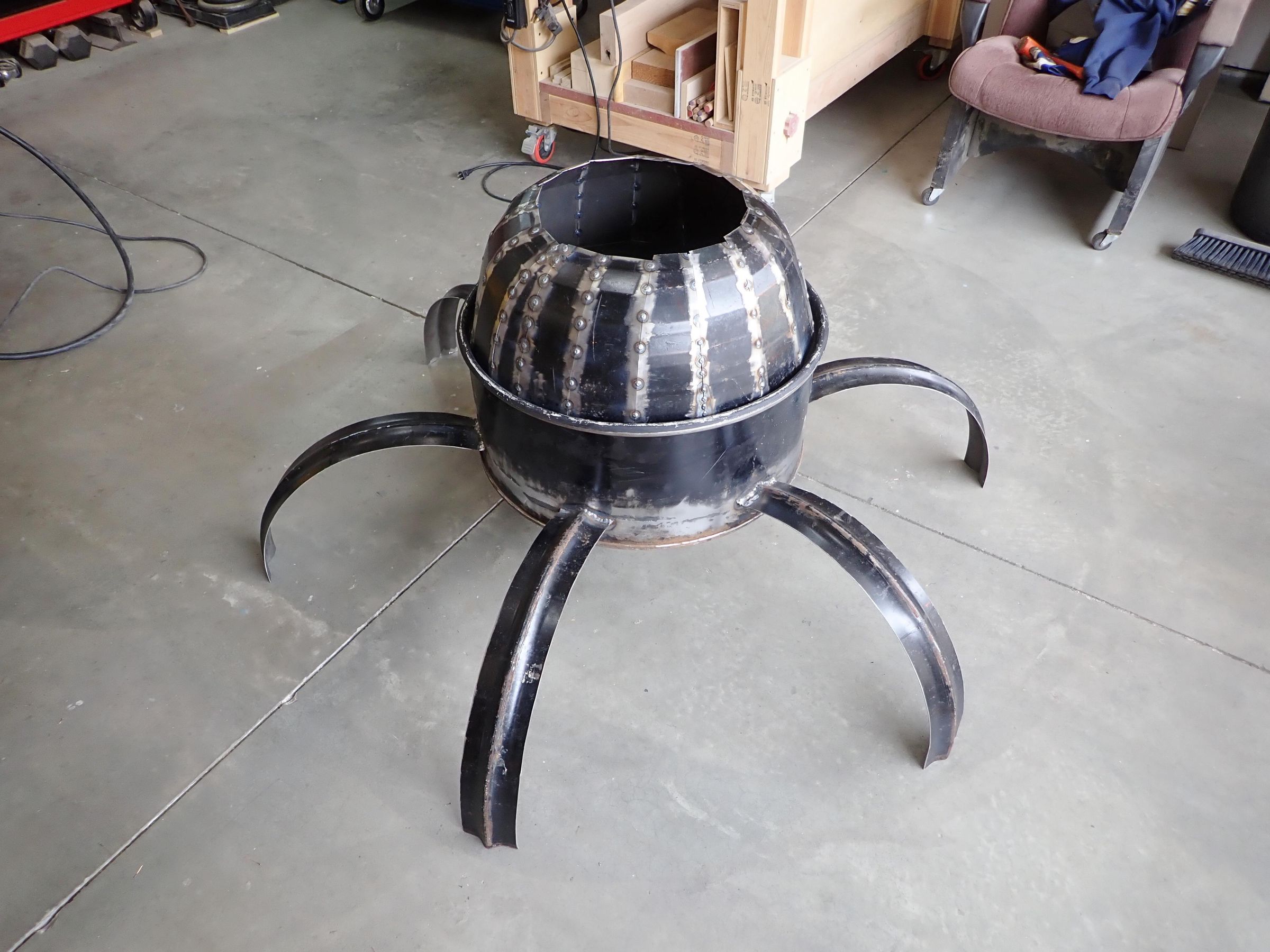 Backyard Guardian: Steel Drum Fire Pit : 19 Steps (with Pictures ...