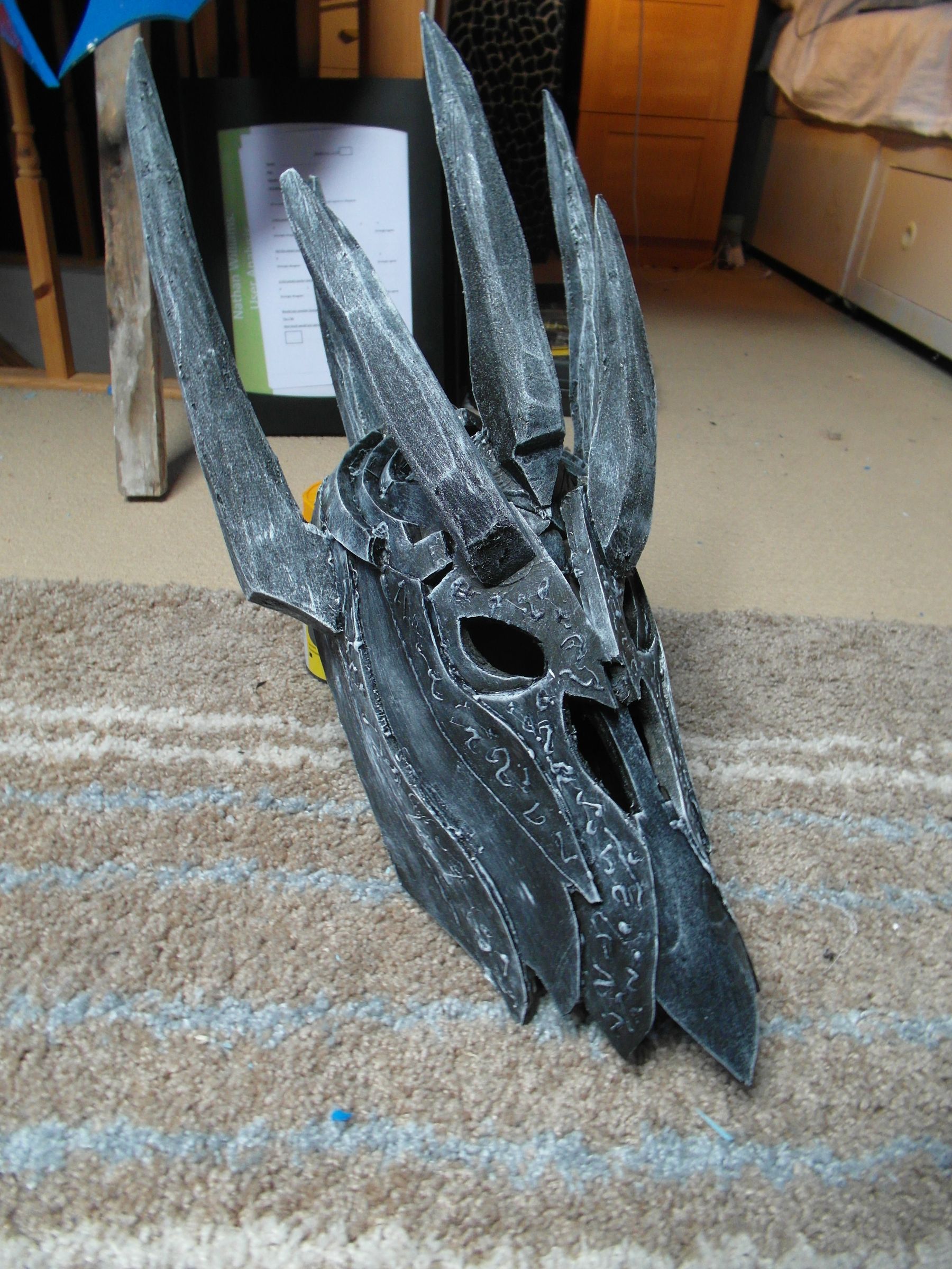 Lord of the Rings: Sauron's Helmet - Instructables