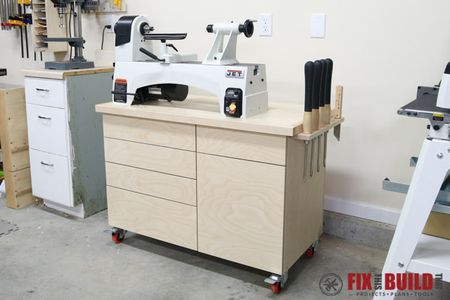 Mobile Tool Stand With Storage : 6 Steps (with Pictures) - Instructables
