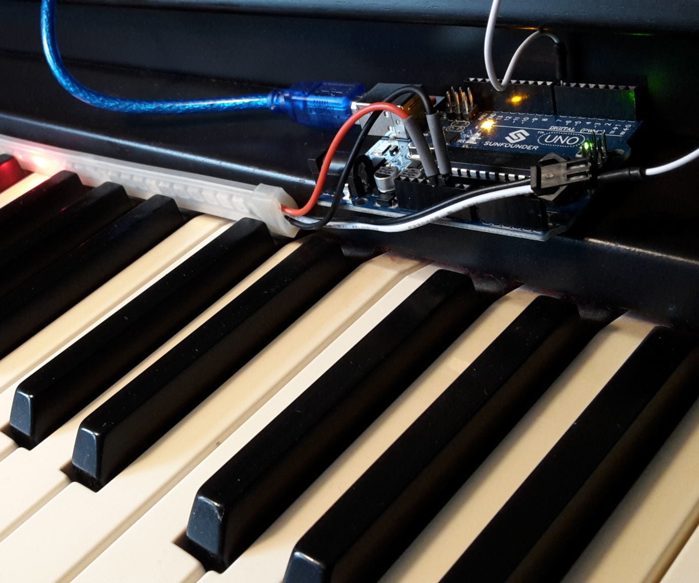 MuseScore+Arduino+LEDs+MIDI = Piano Tutor : 5 Steps (with Pictures) - Instructables