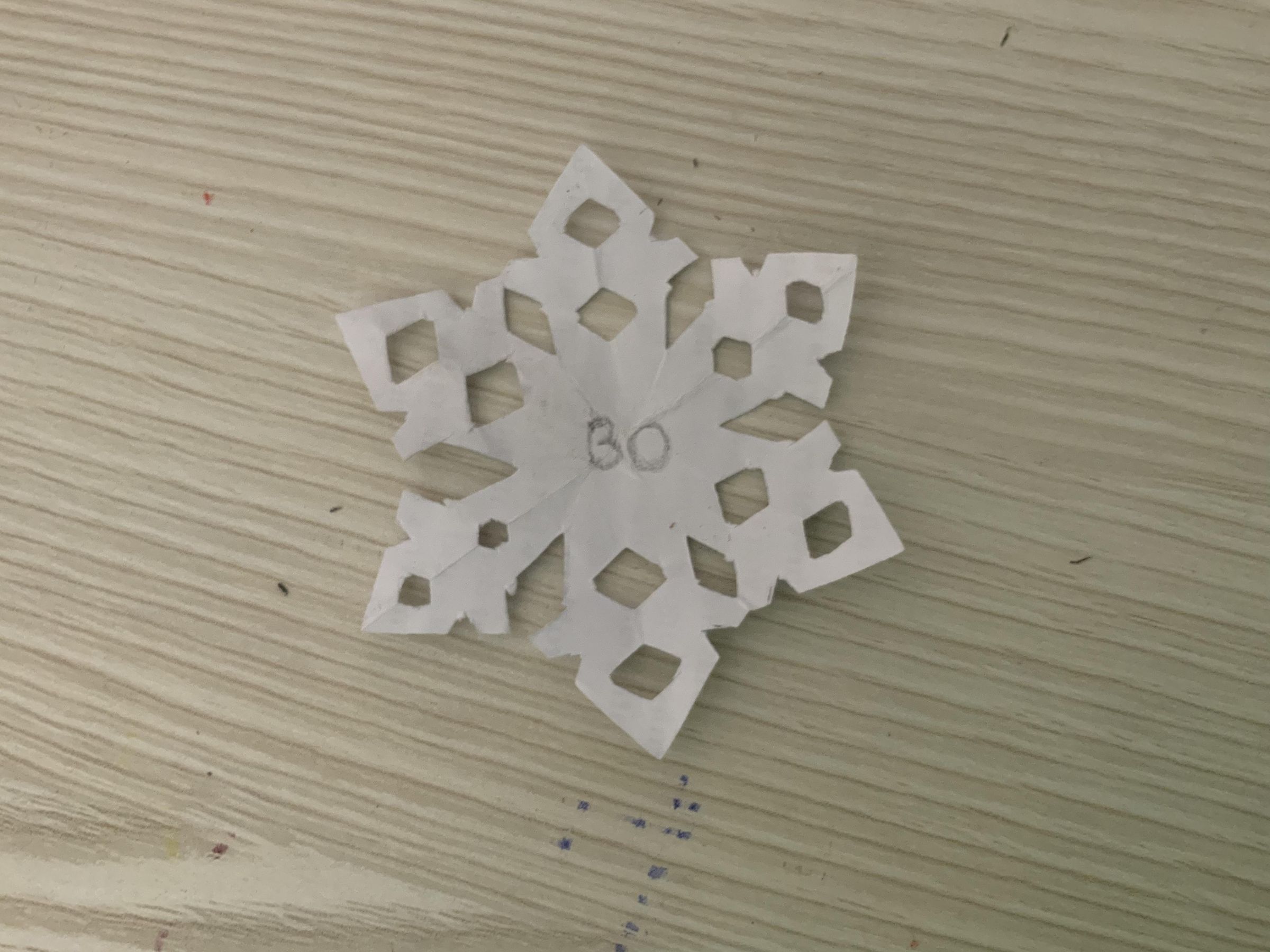 How to Make 6-Pointed Paper Snowflakes : 11 Steps (with Pictures ...