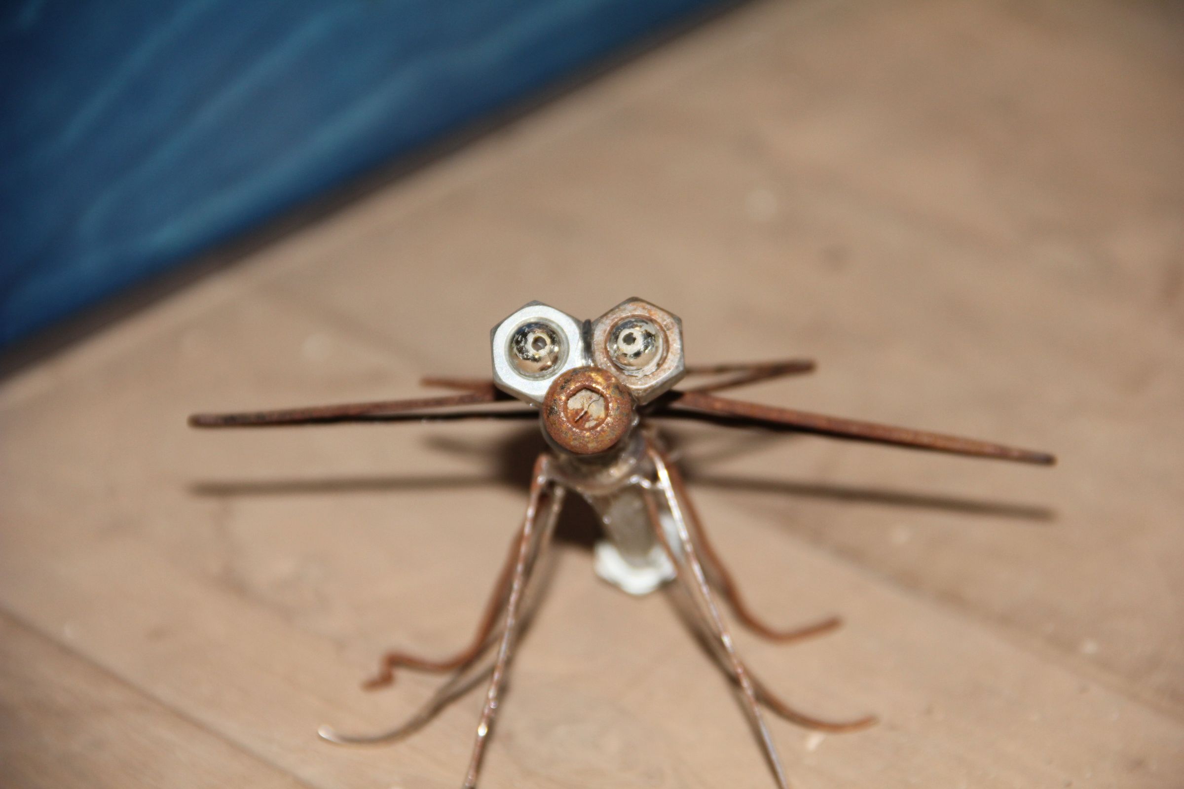 ~*NO WELDING OR SOLDERING*~ Scrap Metal Dragonfly : 7 Steps (with ...