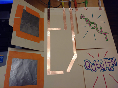 All About Me Interactive Papercraft With Makey Makey : 5 Steps ...