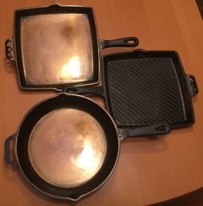Sanding and Polishing - Cast Iron Skillet Cookware : 16 Steps (with ...