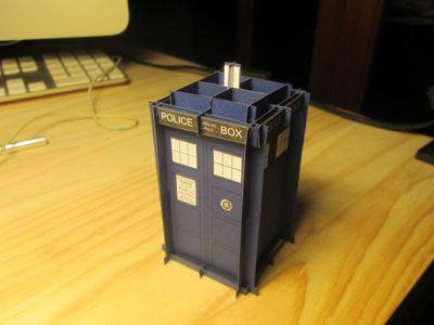 Amazing Pop-up Tardis!!! : 19 Steps (with Pictures) - Instructables