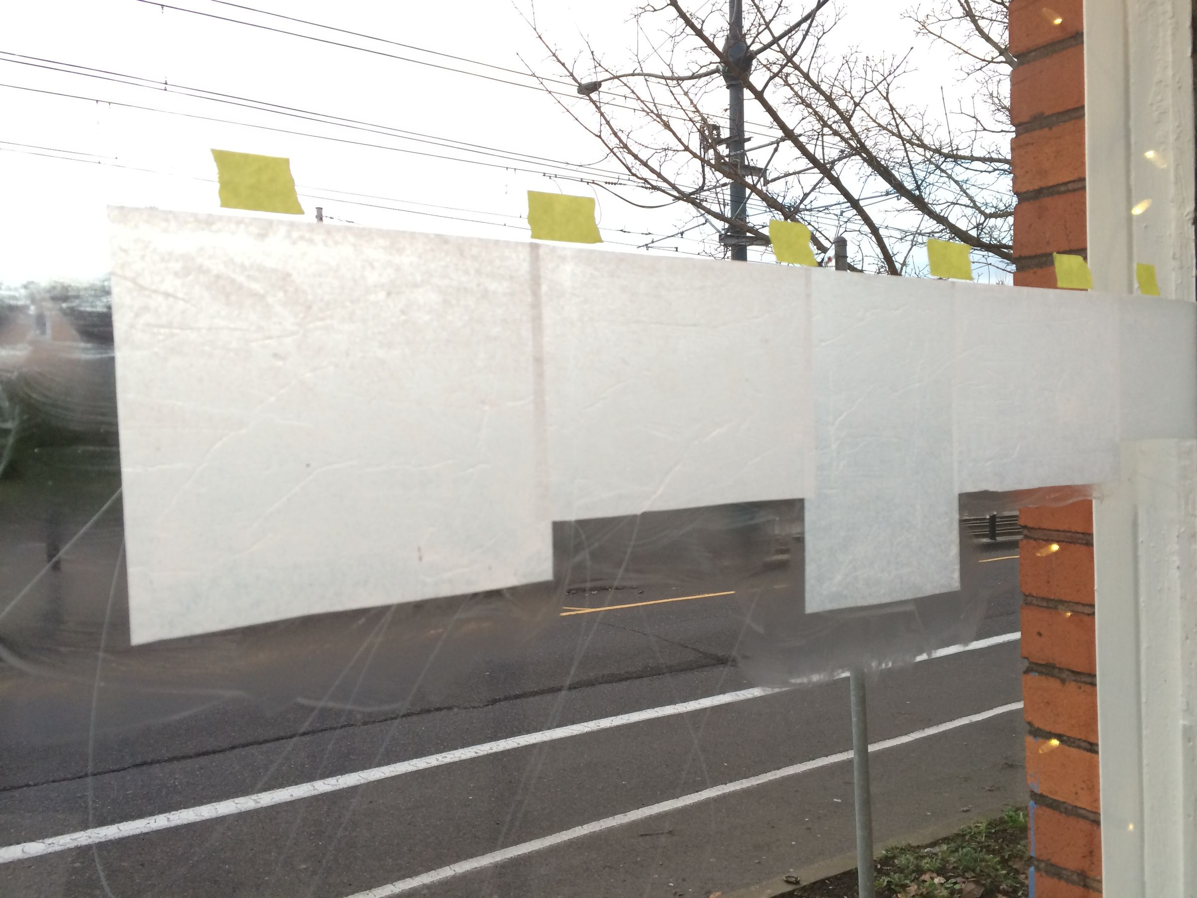 Paper Privacy Windows (window Frost Like a Boss) : 5 Steps (with ...