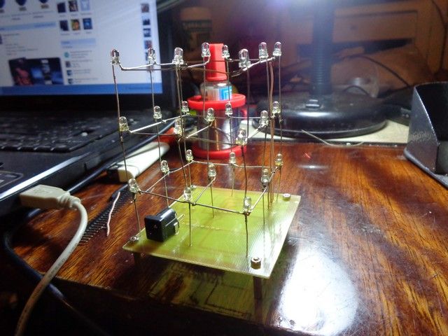 DIY | 3x3x3 LED Cube for Arduino Nano+ : 7 Steps (with Pictures ...