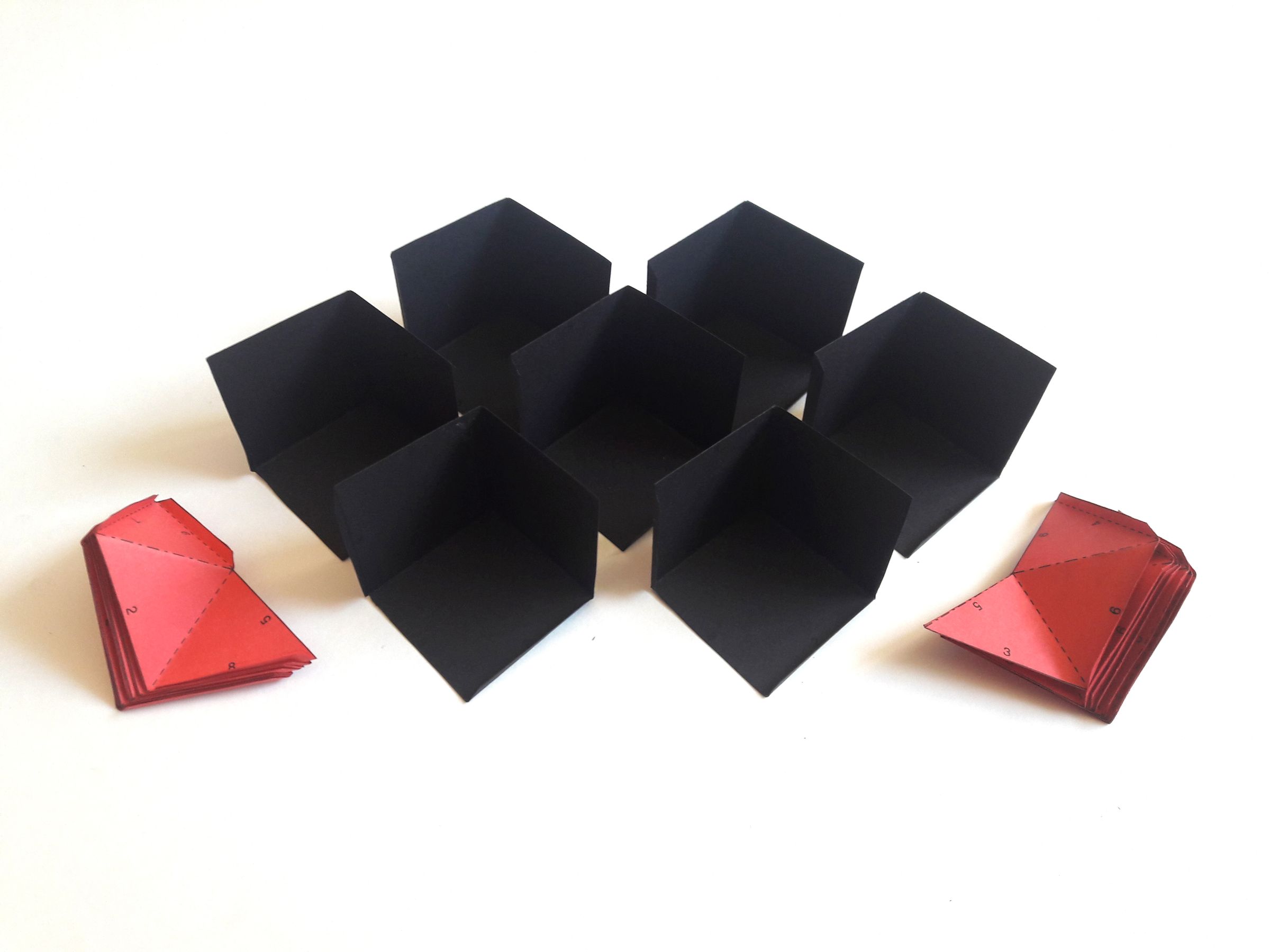 Make a Paper Transforming Geode Cube - Design and Template : 7 Steps ...