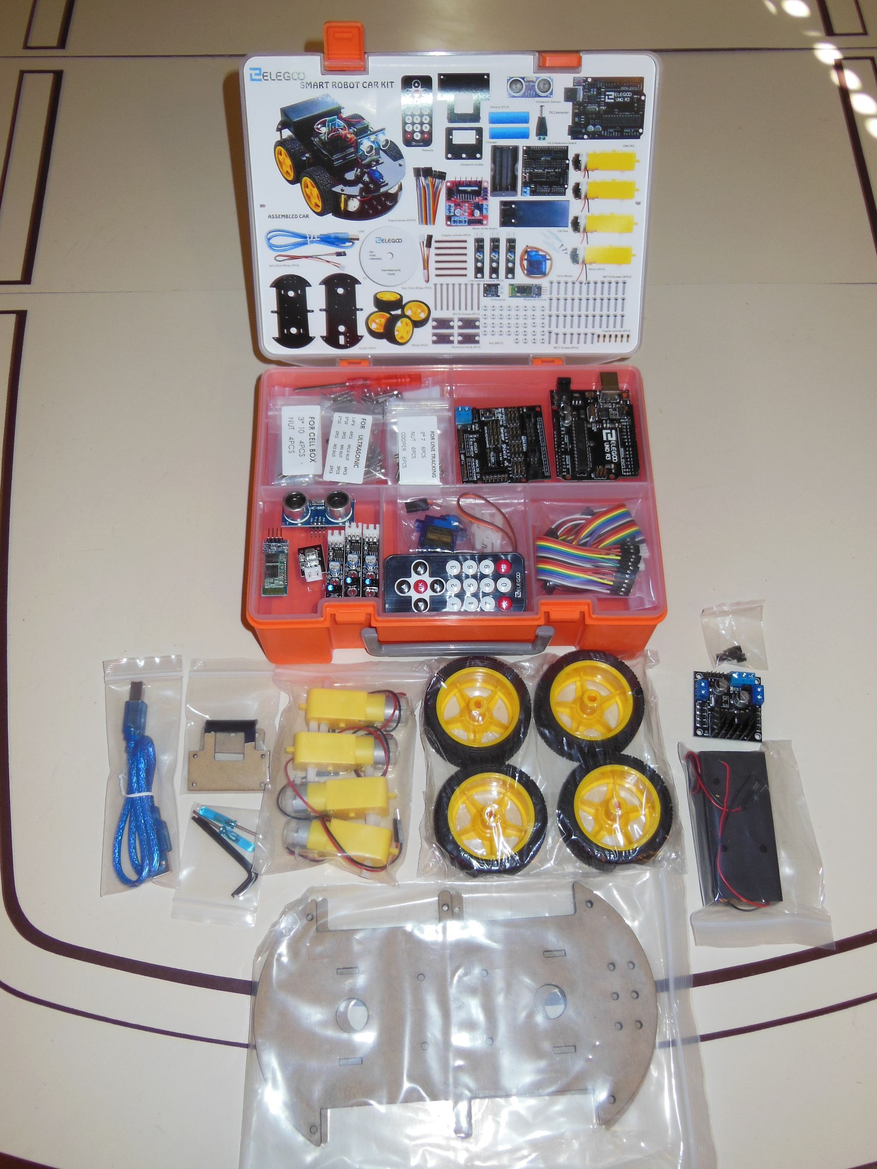 Elegoo Arduino Smart Robot Car Kit : 16 Steps - Instructables