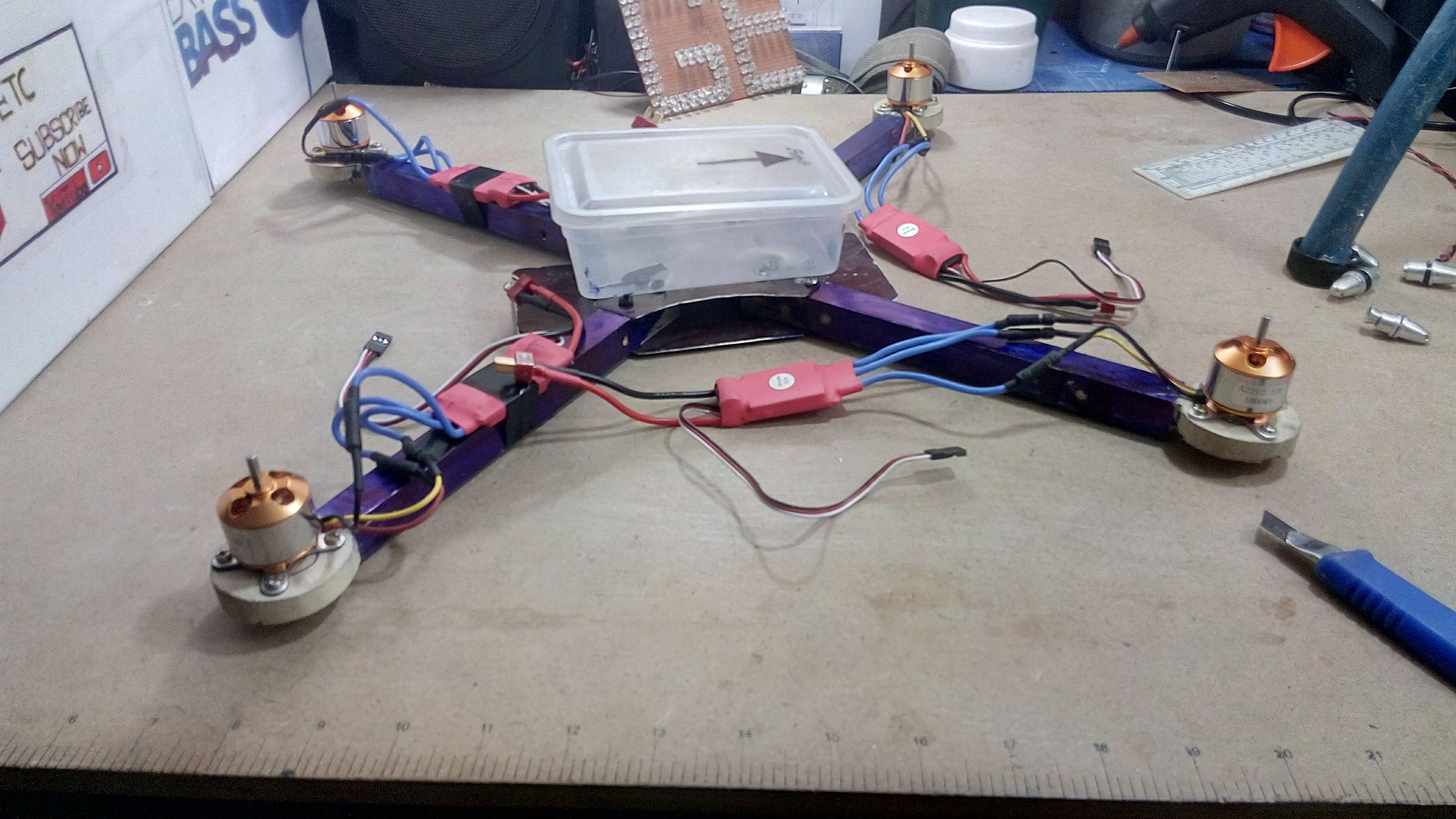 How to Make a Drone Using Arduino UNO | Make a Quadcopter Using ...