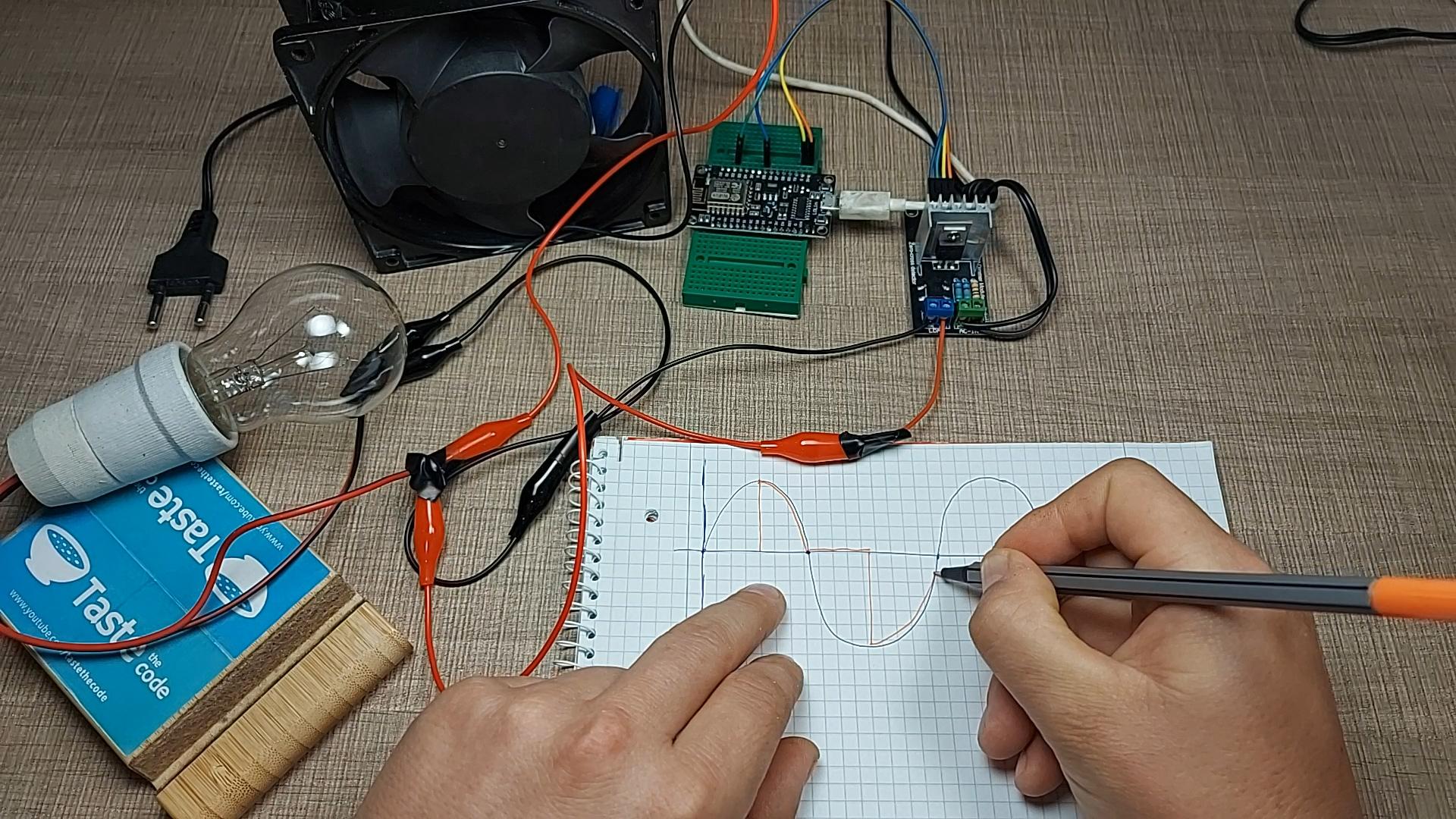 AC Dimming and AC Motor Speed Control How to With Arduino/NodeMCU : 5 ...