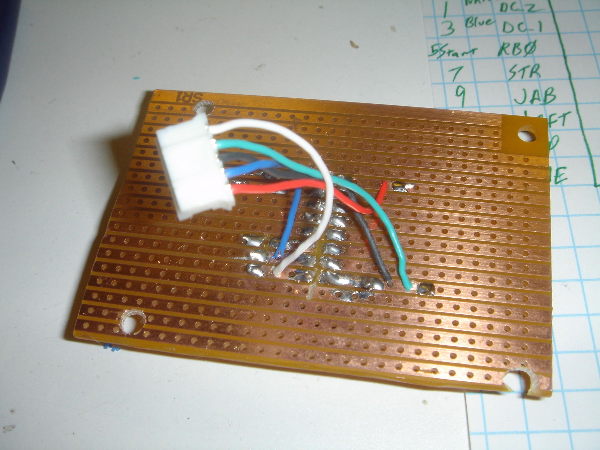 How to Piggyback a Dreamcast Controller on a Universal PCB : 9 Steps ...