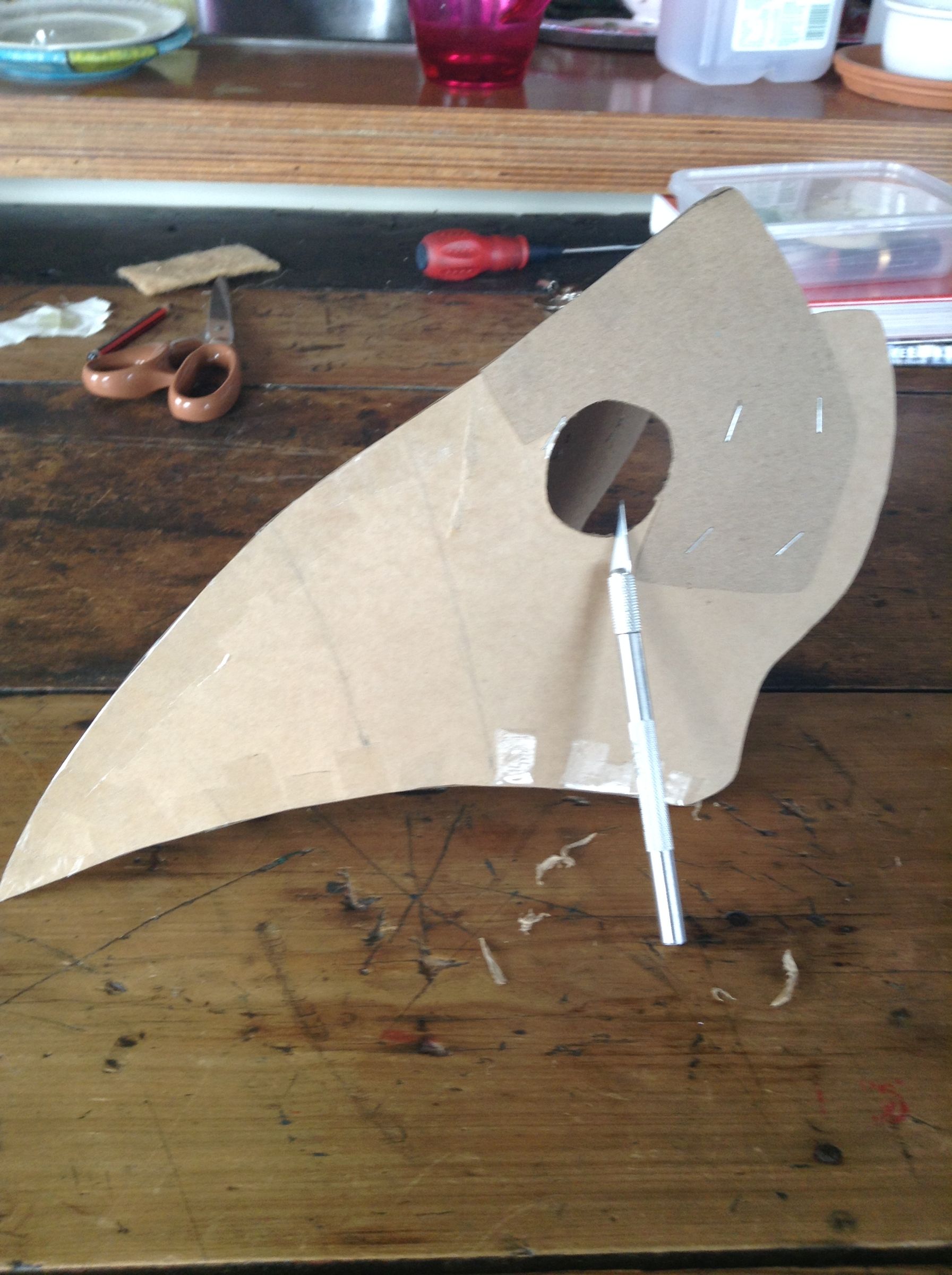 How to Make a Plague Doctor Mask : 9 Steps - Instructables