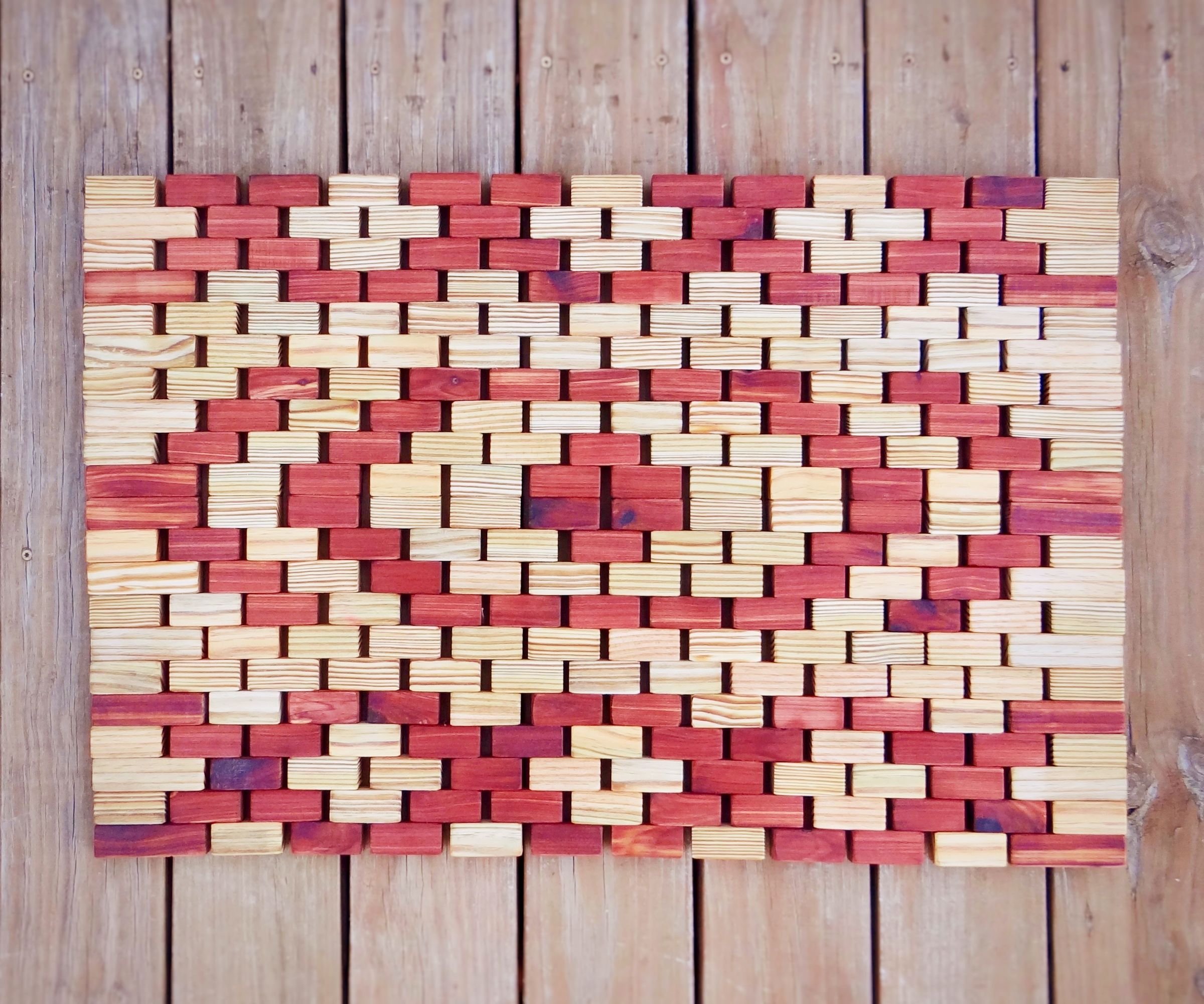 Mosaic Wooden Rope Mat : 8 Steps (with Pictures) - Instructables