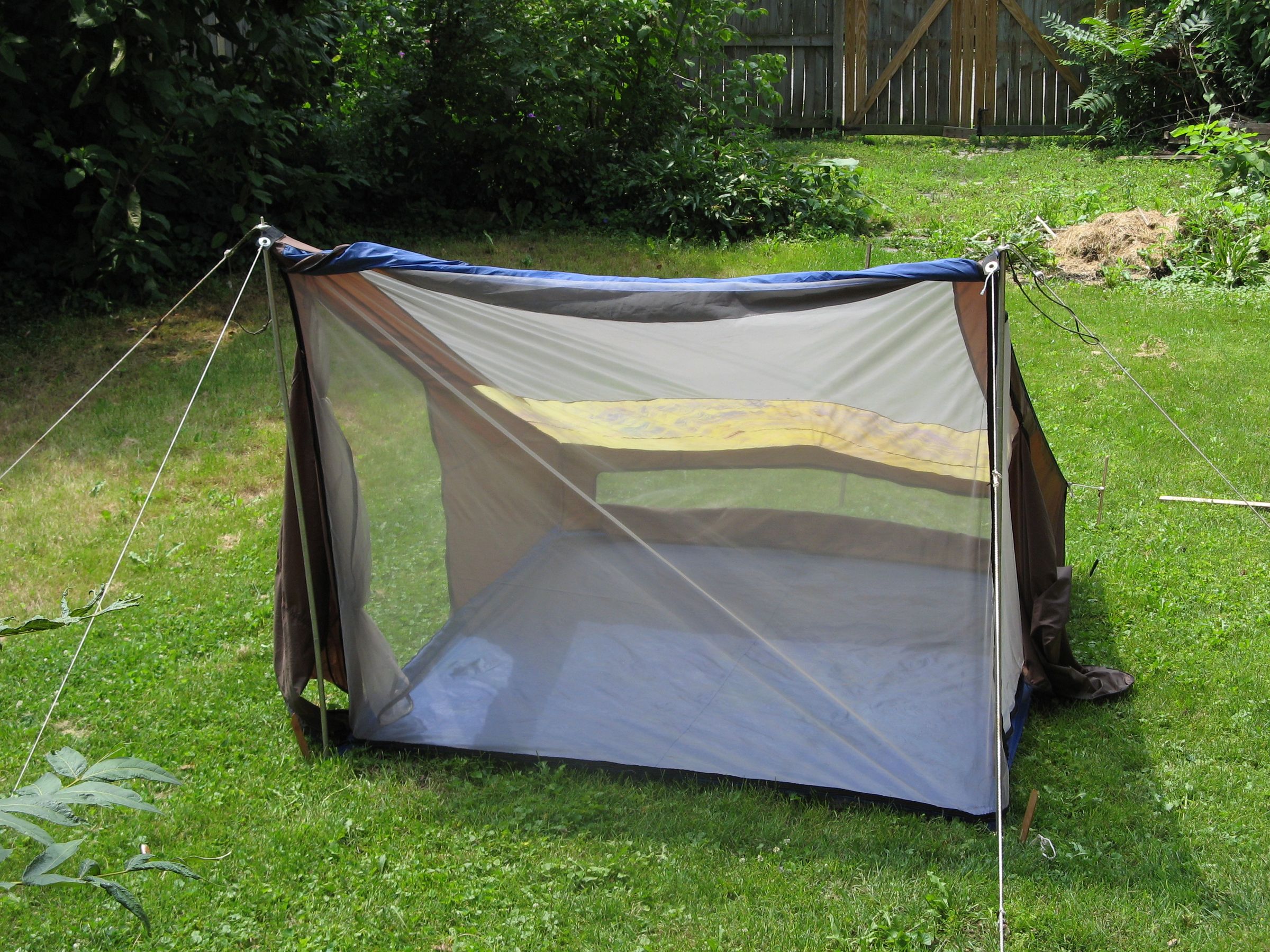 The Near-Perfect Tent: Design and Build a Recycled Tent : 15 Steps ...