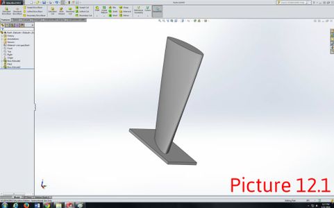 How to Create a Simple Turbine Blade on SolidWorks : 12 Steps ...