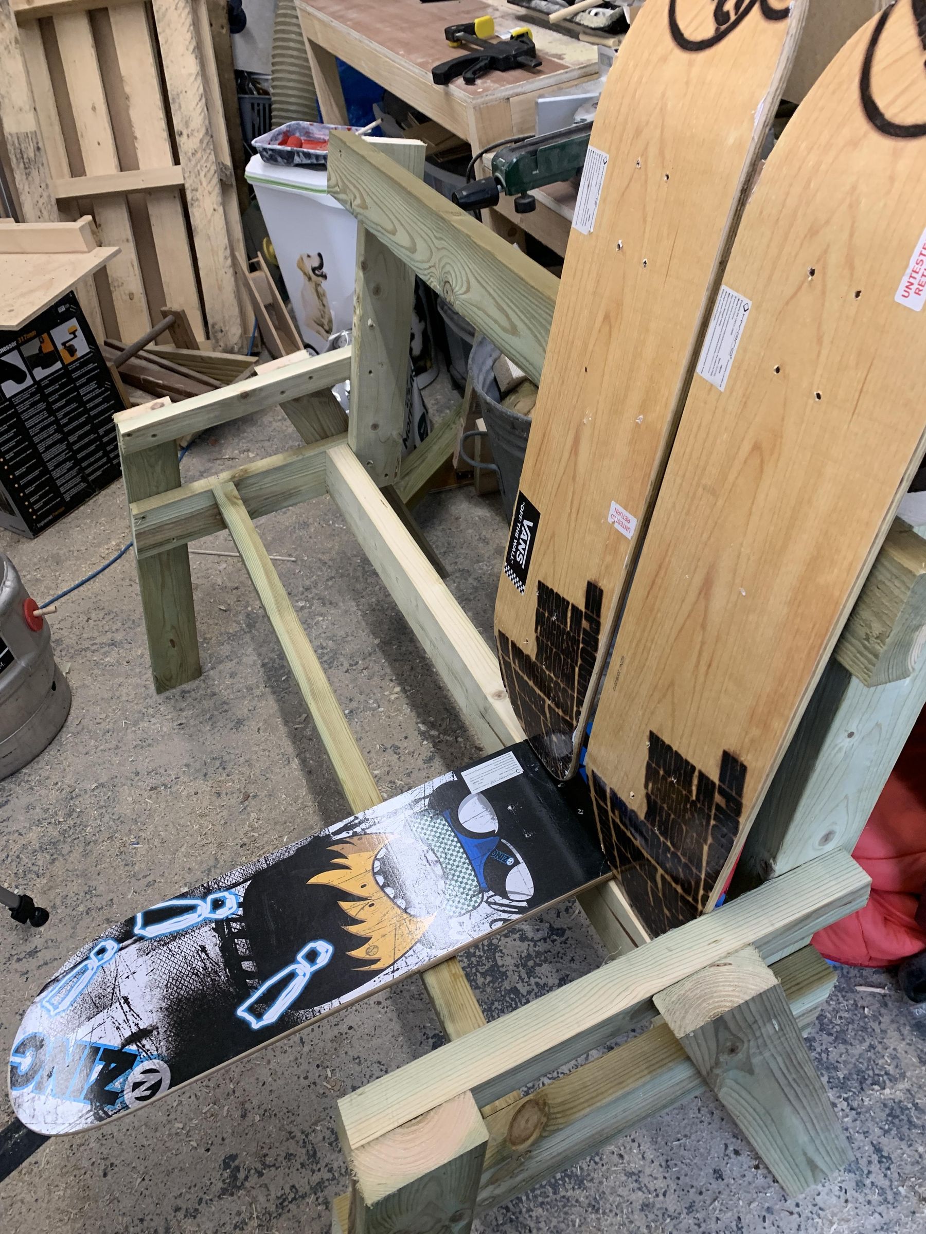 Skateboard Bench : 5 Steps (with Pictures) - Instructables