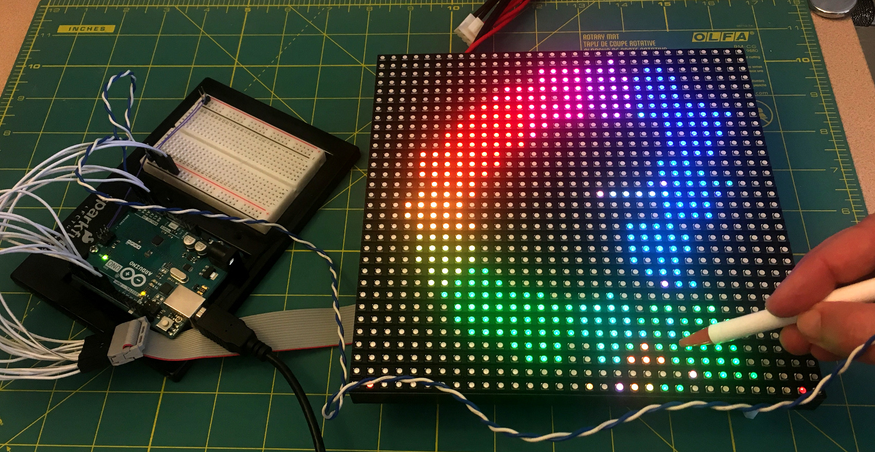 Using a LED Matrix As a Scanner : 8 Steps (with Pictures) - Instructables