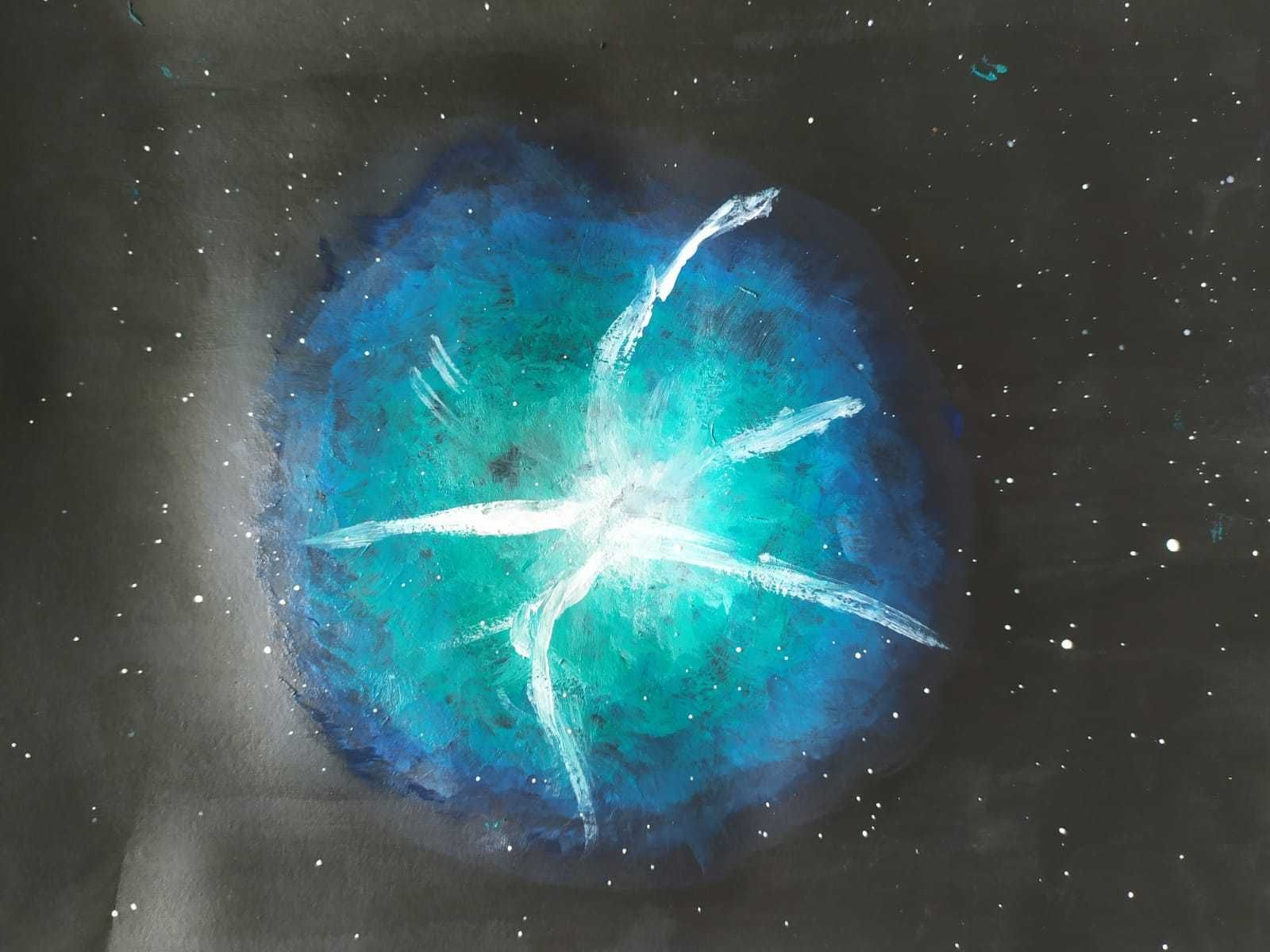 Simple Supernova Painting (no Painting Skills Required!) : 6 Steps ...