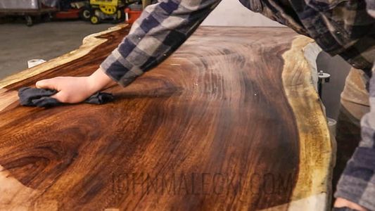 How to Finish a Live Edge Slab : 3 Steps (with Pictures) - Instructables