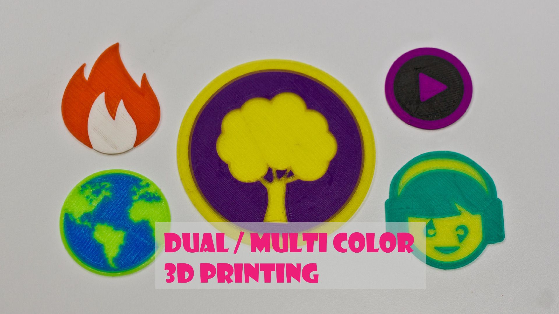 Dual or Multi Color 3D Printing With Single Extruder : 3 Steps (with ...