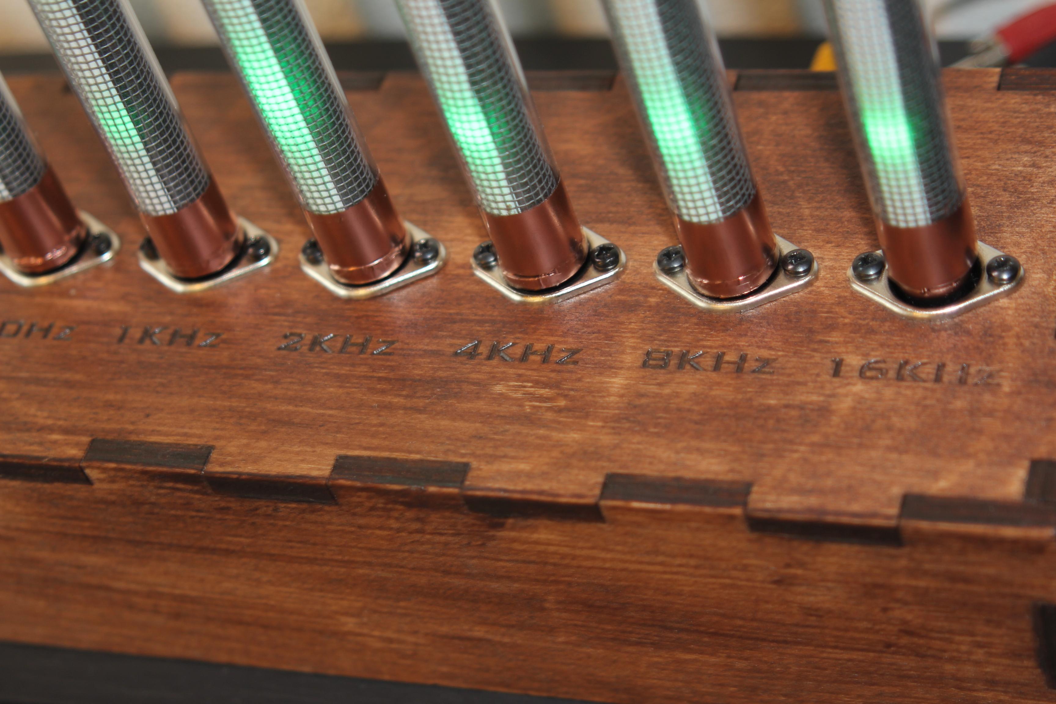 SPECTRUM ANALYZER WITH STEAMPUNK NIXIE LOOK : 9 Steps (with Pictures ...