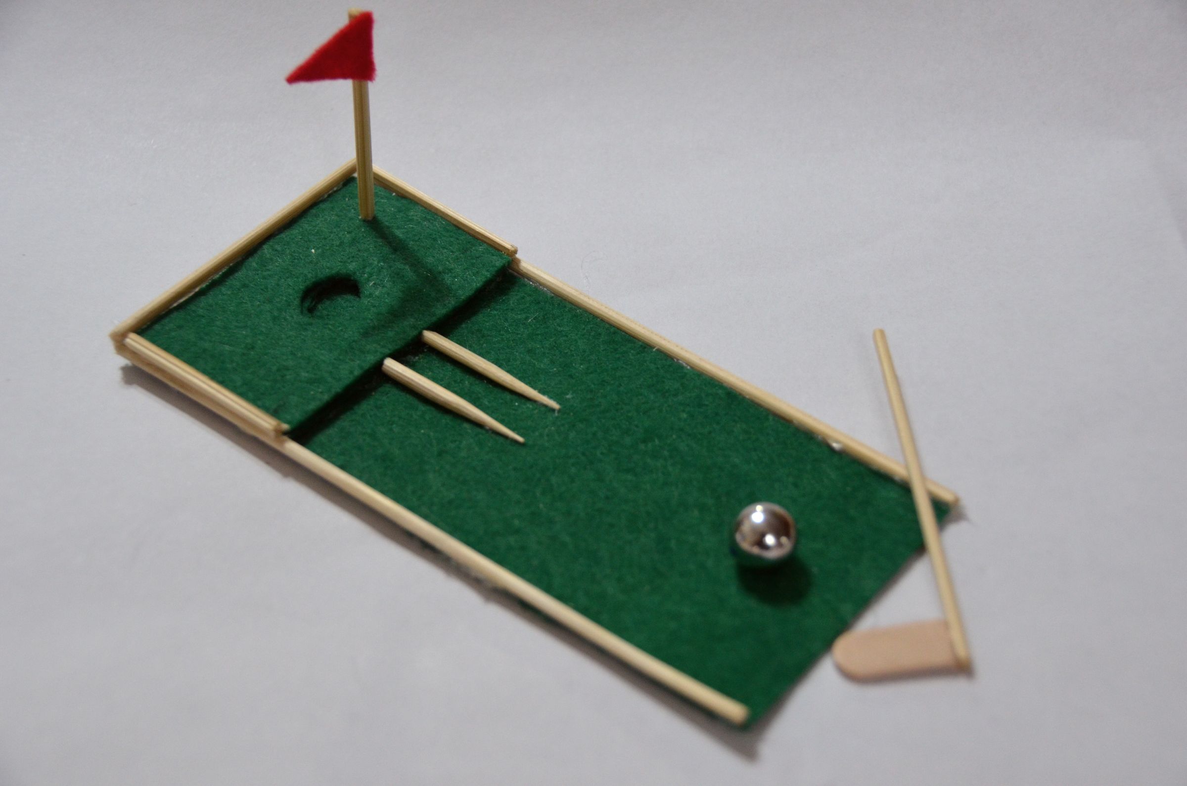 Tiny Golf, the Mini Golf Hole on Your Desk : 7 Steps (with Pictures ...
