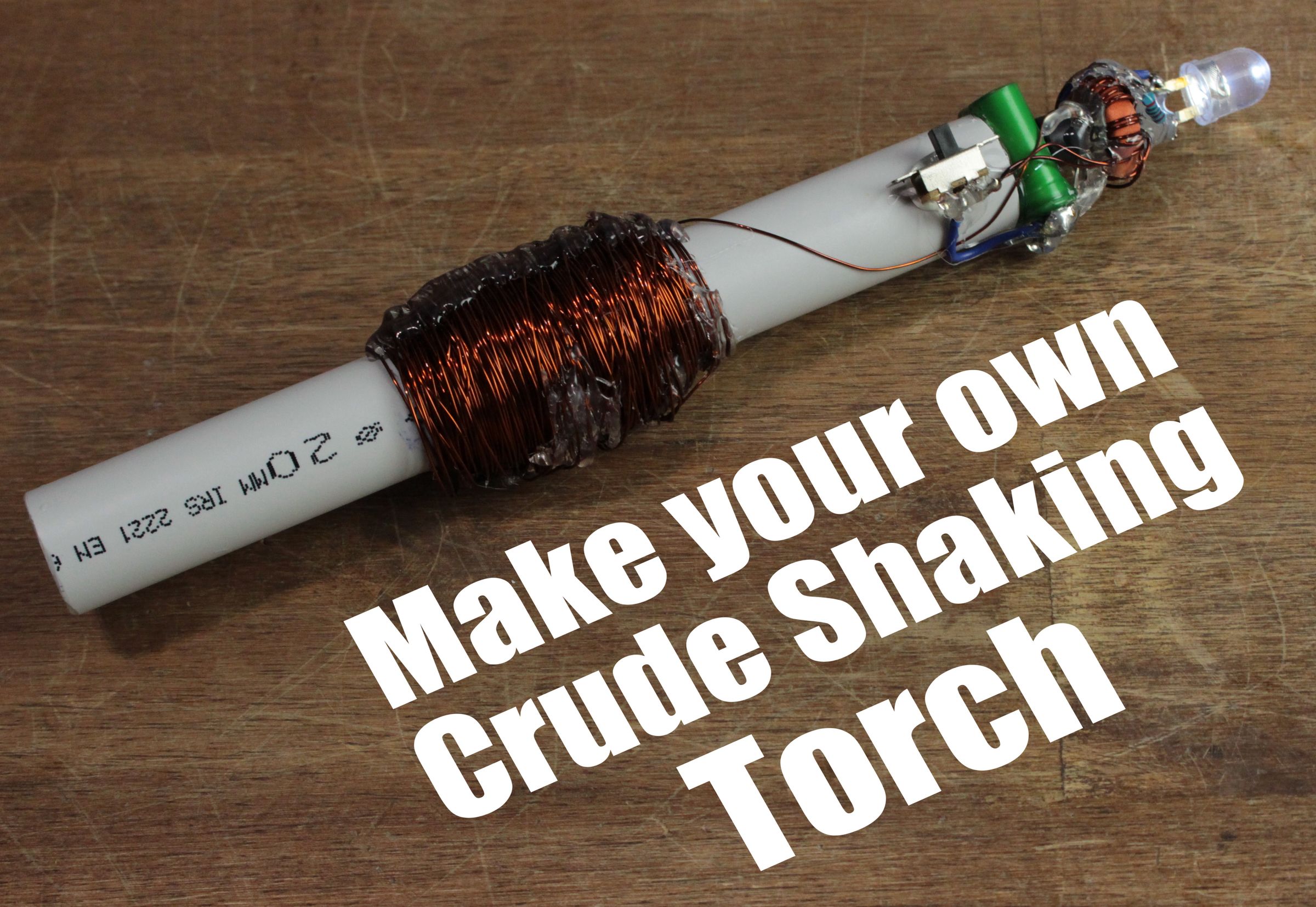 Make Your Own Crude Shaking Torch (Emergency Flashlight) : 4 Steps (with Pictures) - Instructables