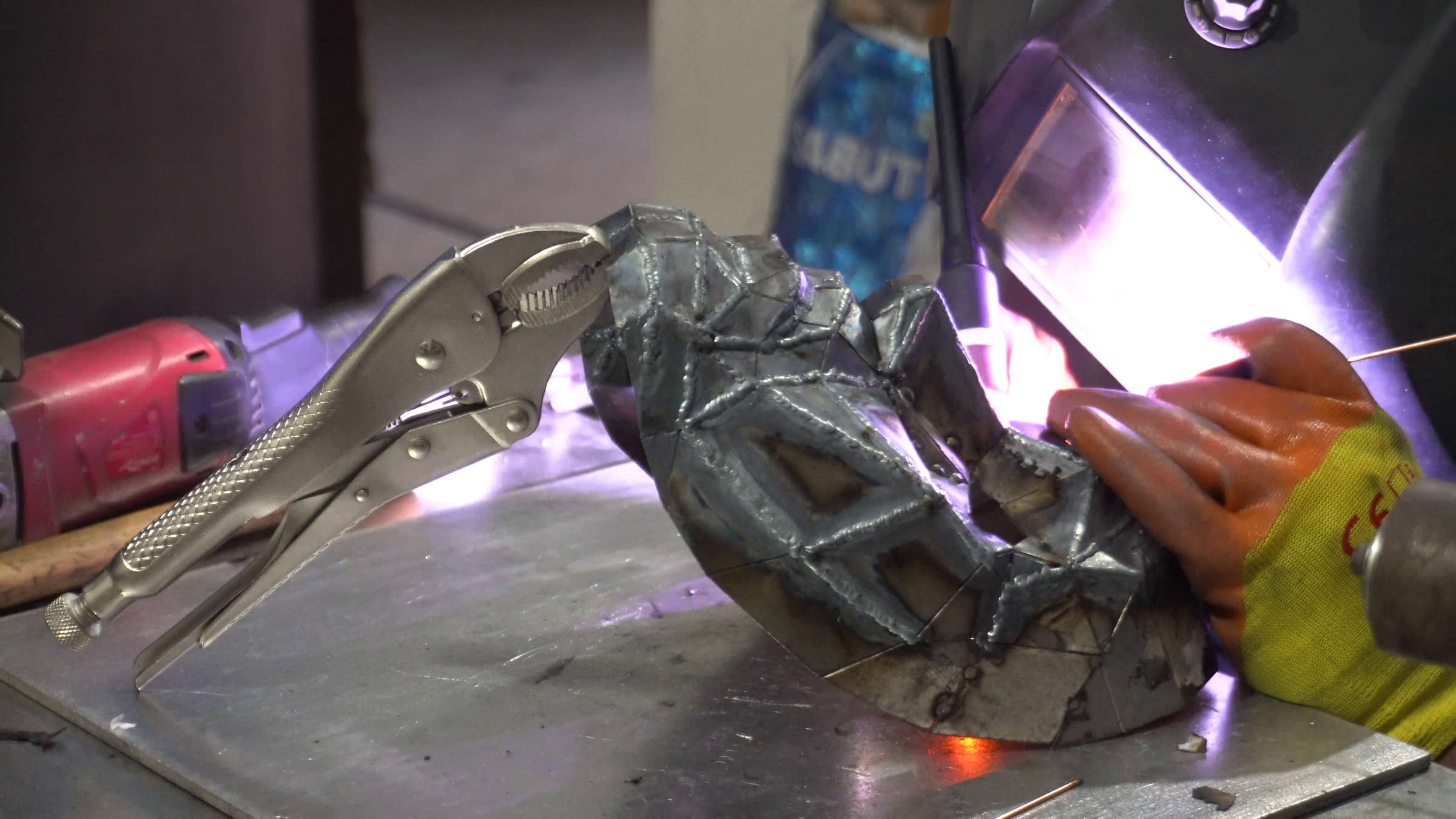 Sheet Metal Front Man Mask : 10 Steps (with Pictures) - Instructables