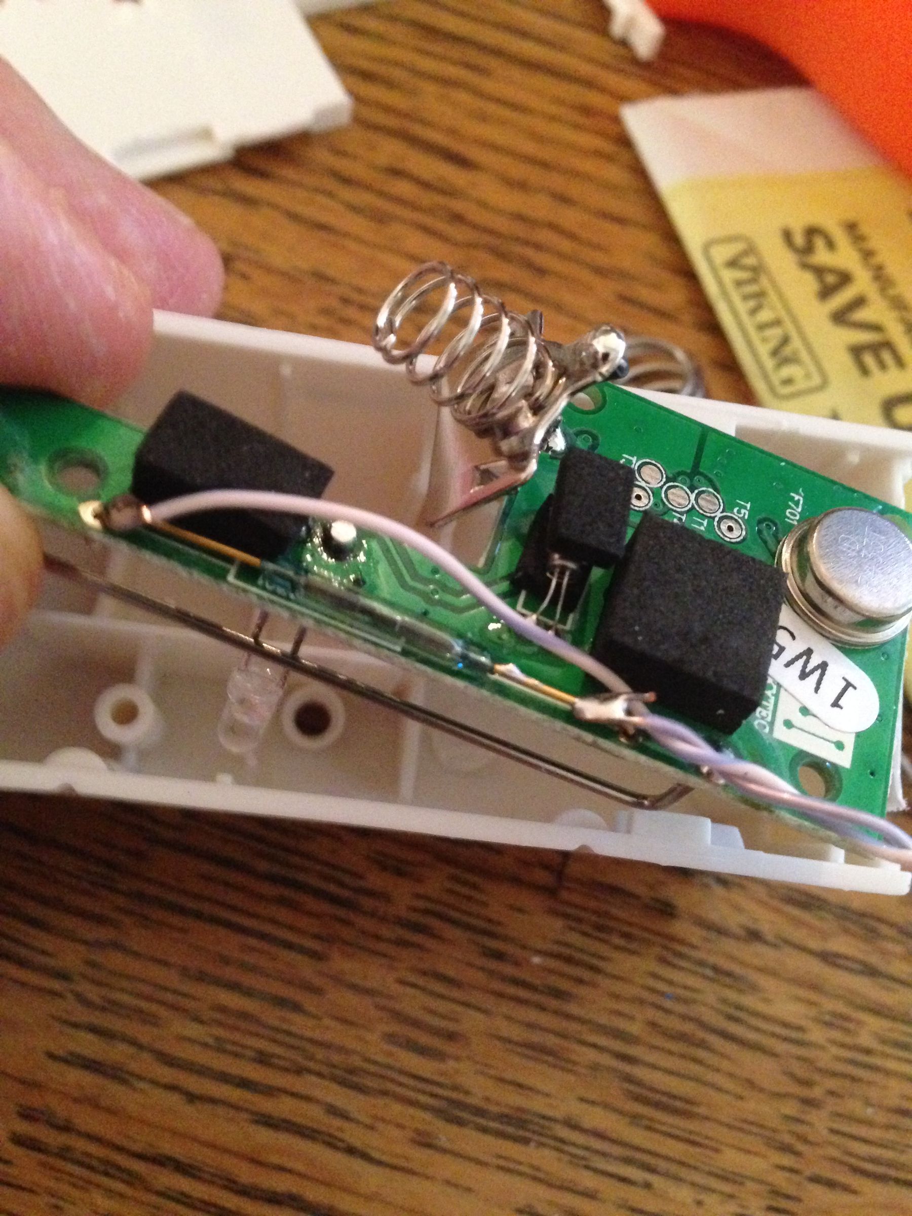 Modify $15 SimpliSafe Entry Sensor As a Wired Switch : 6 Steps ...