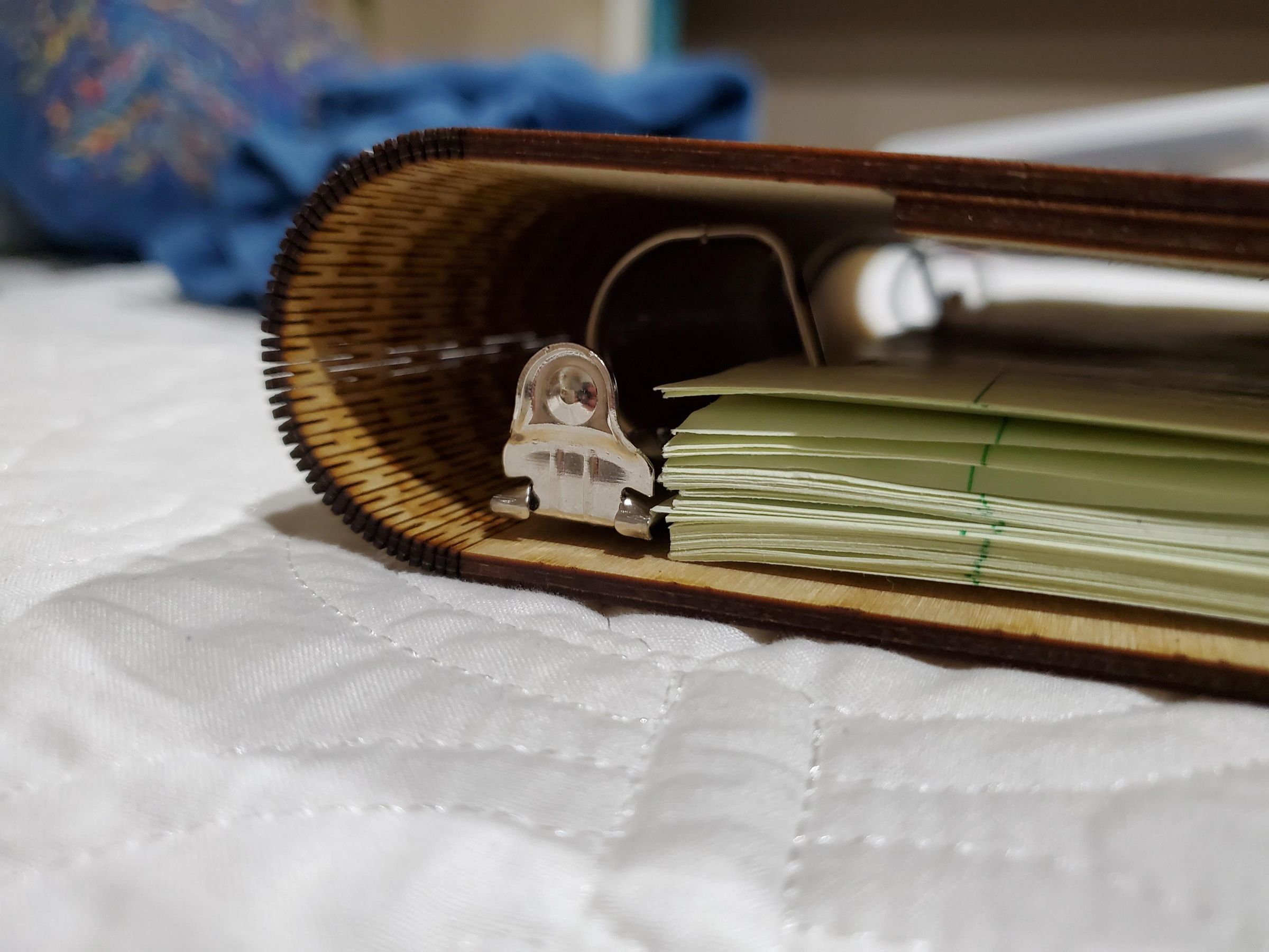 Laser Cut Living Hinge Binder : 7 Steps - Instructables