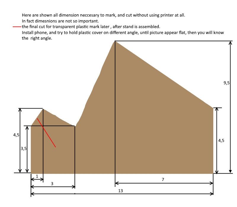 Cardboard Stand for Easy Drawing With Phone : 4 Steps (with Pictures ...