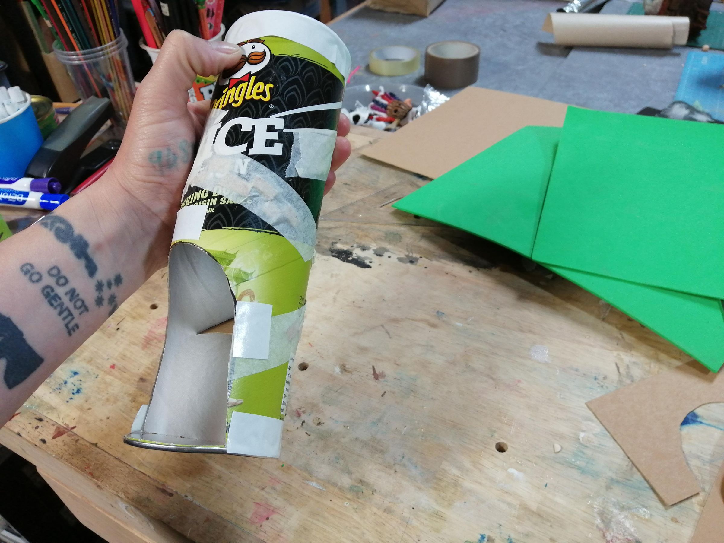 Pringles Tube Dice Tower : 9 Steps (with Pictures) - Instructables