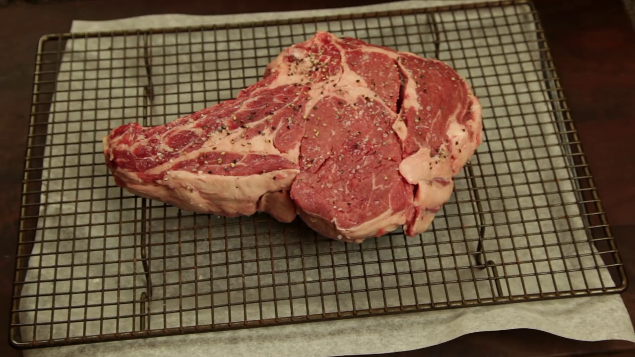How to Reverse Sear a Perfect Ribeye Steak in the Oven : 8 Steps (with ...