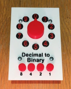 Mostly 3D Printed Binary Encoder : 4 Steps (with Pictures) - Instructables