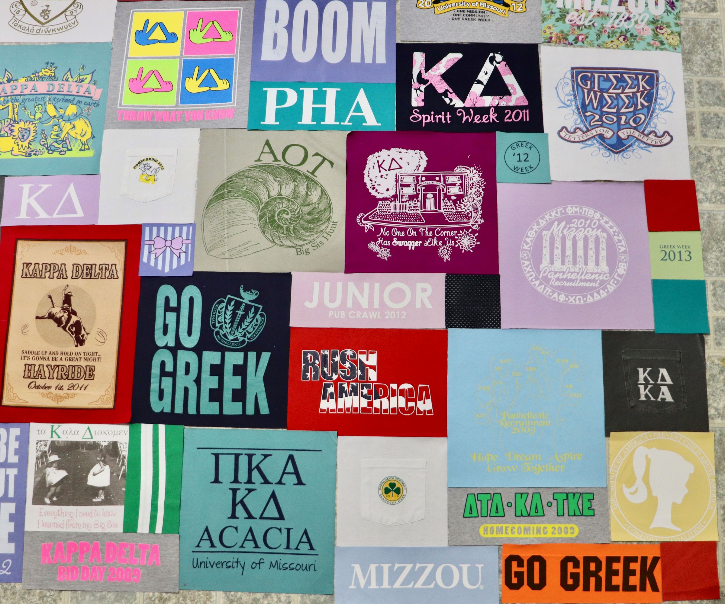 Collage Style T-Shirt Quilt : 11 Steps (with Pictures) - Instructables