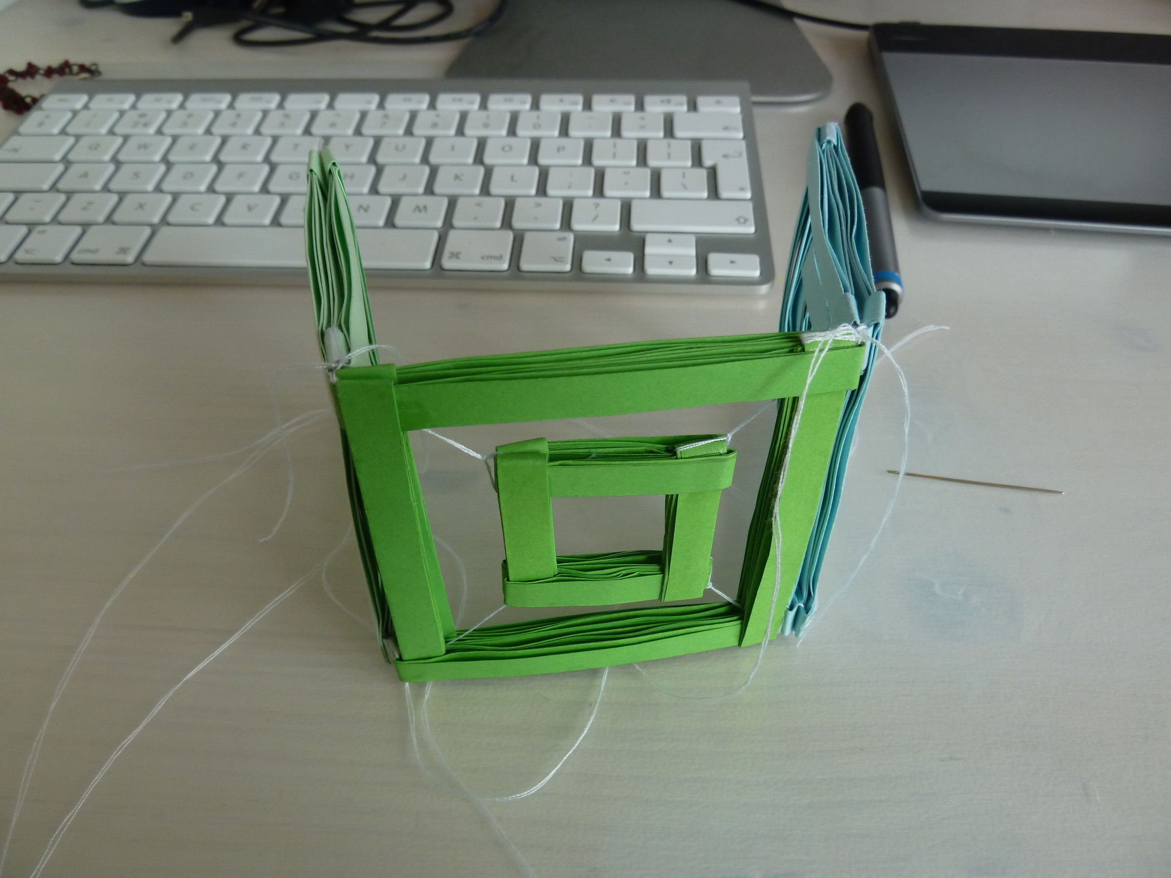 Windowed Paper Cube Lamp : 18 Steps (with Pictures) - Instructables