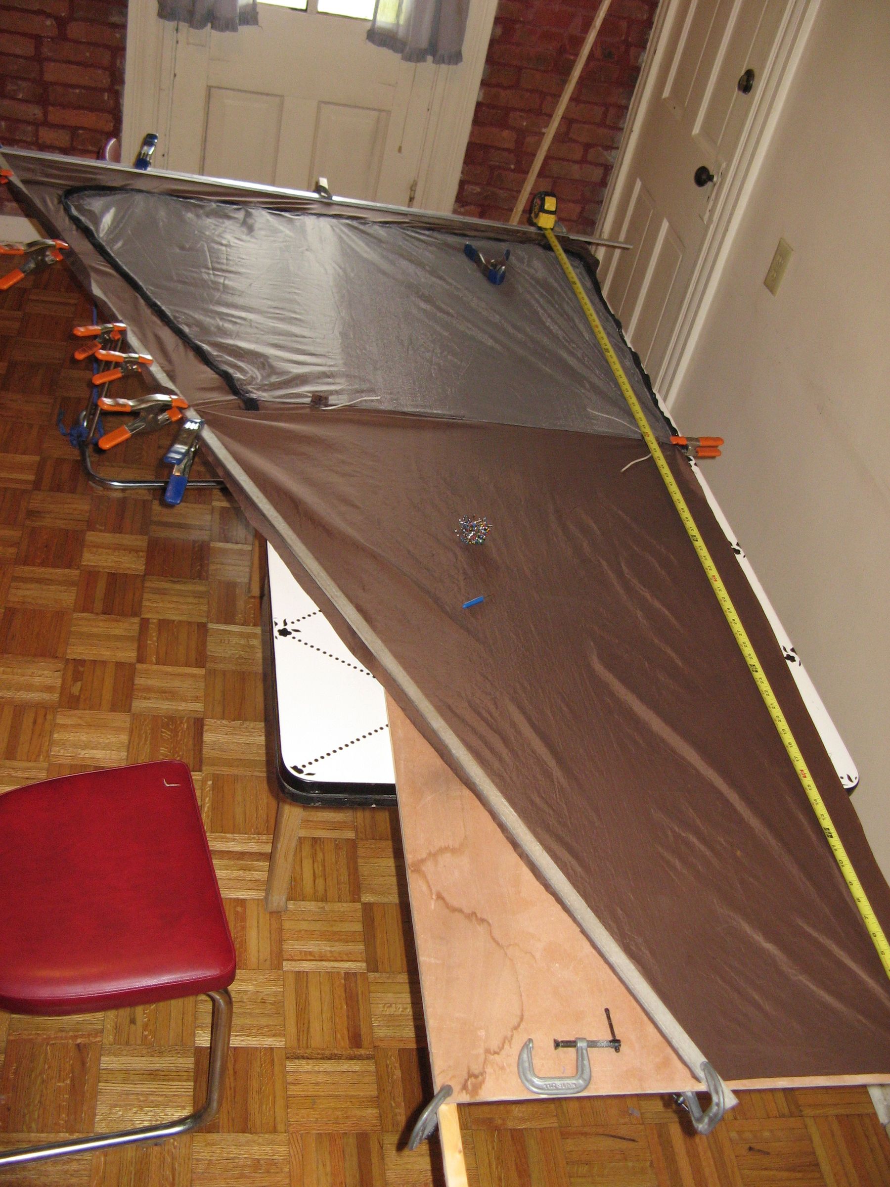 The Near-Perfect Tent: Design and Build a Recycled Tent : 15 Steps ...