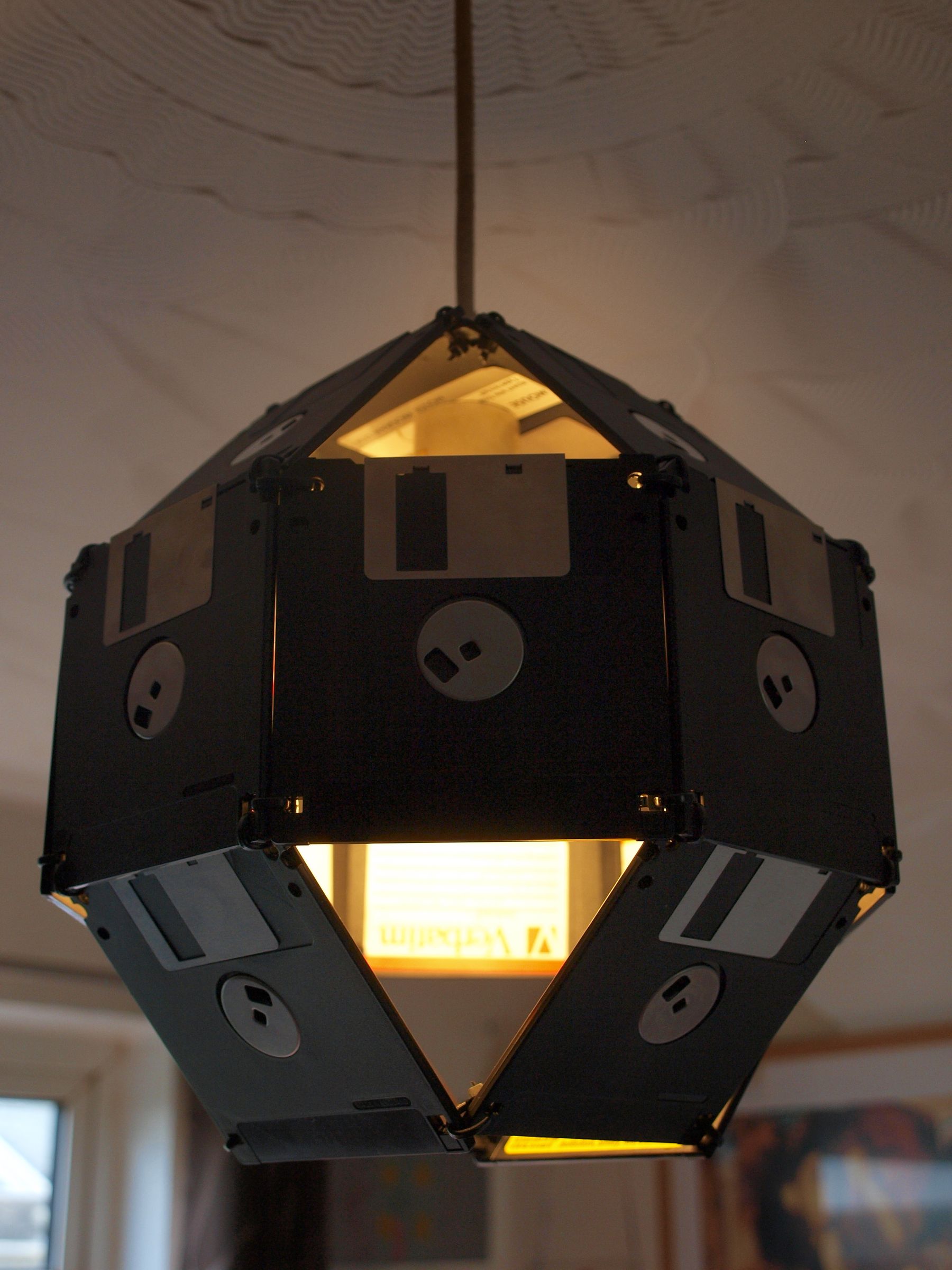 Floppy Disk Lampshade (with Pictures) - Instructables