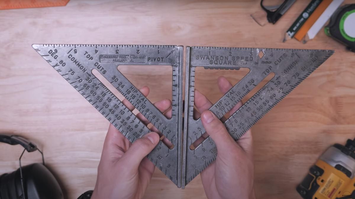 How to Use a Speed Square | the Basics : 14 Steps (with Pictures ...