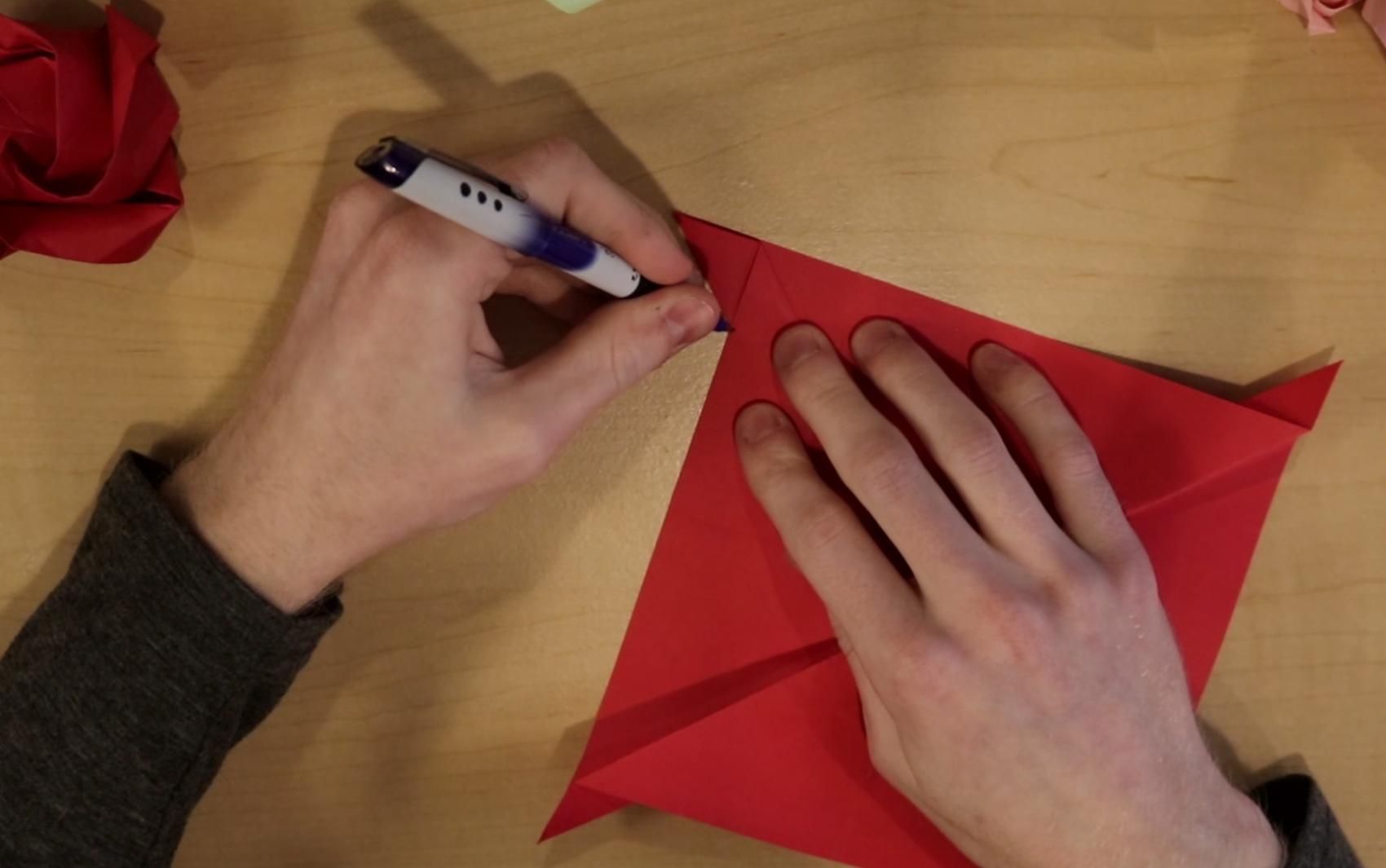 How to Make an Origami Rose : 14 Steps (with Pictures) - Instructables